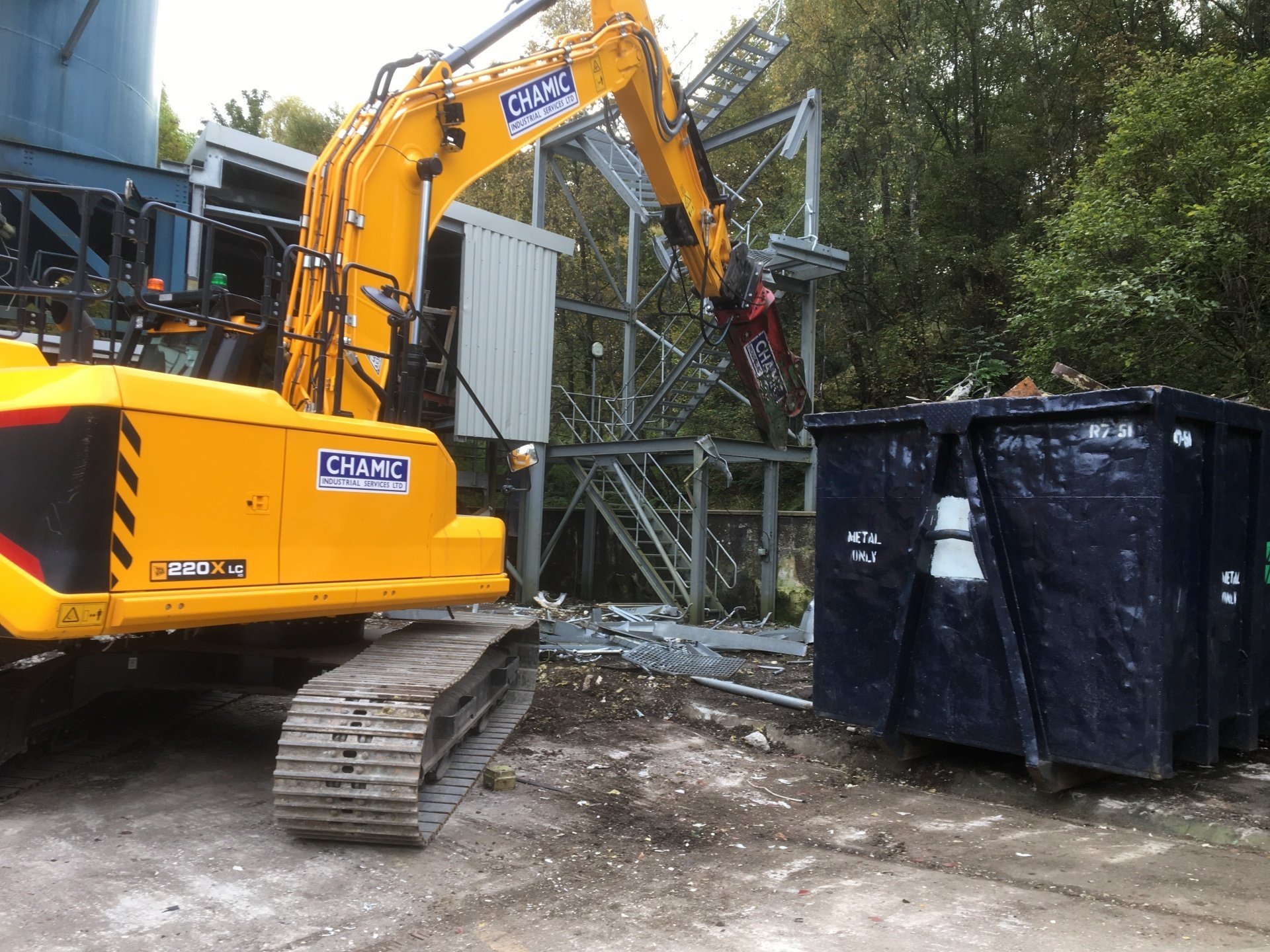 Demolition services | Edinburgh | Chamic Industrial