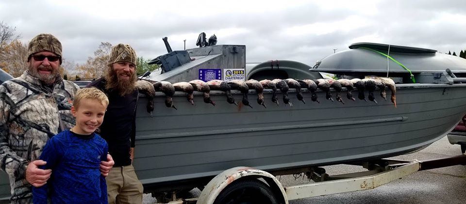 Layout Boat Hunts for Sea Ducks - Big Water Waterfowl Hunting