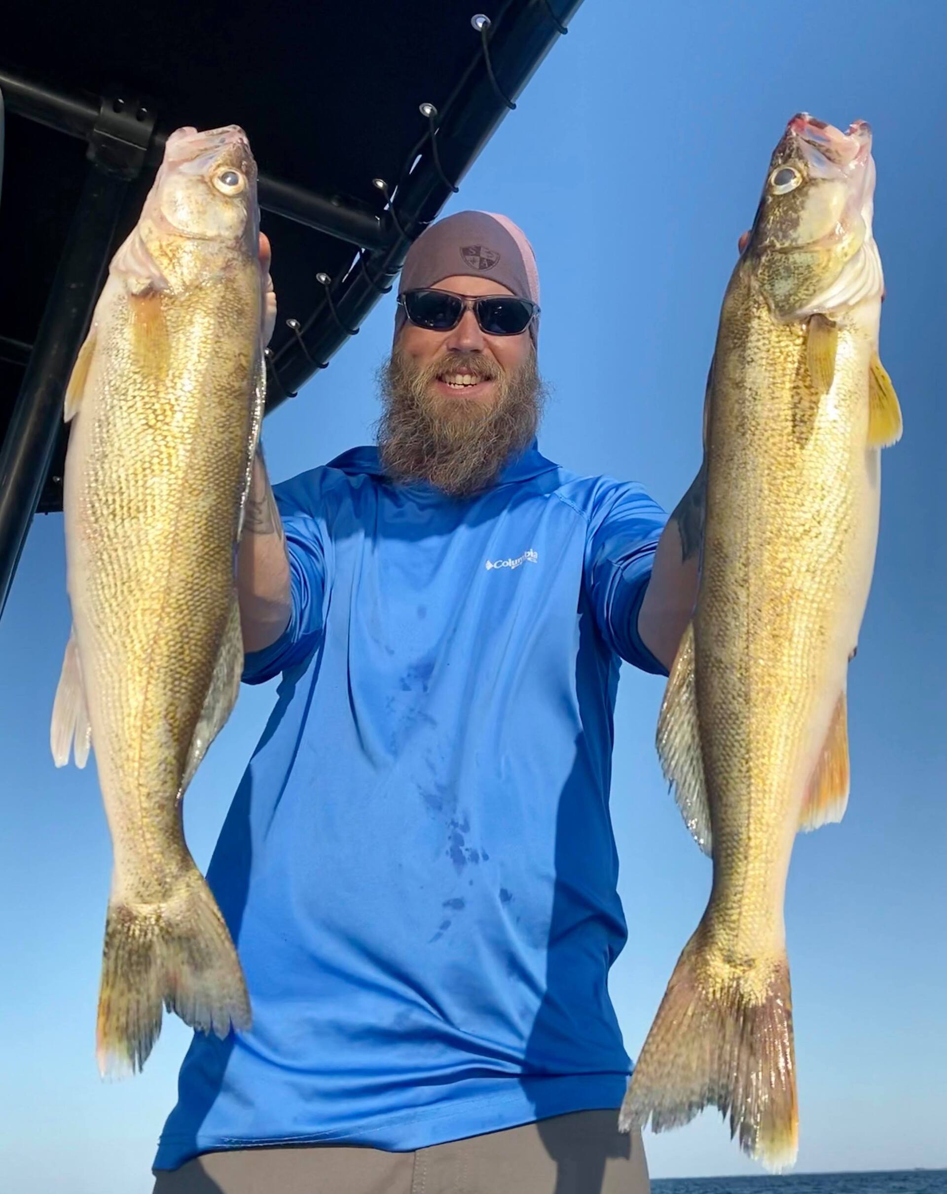 Guided Walleye Fishing - Chartered Walleye Trips