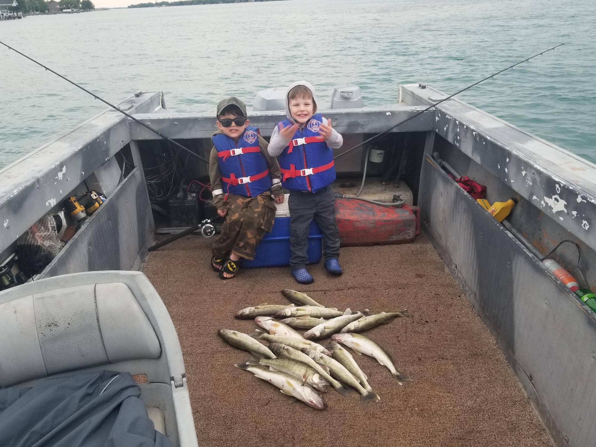 Guided Walleye Fishing - Chartered Walleye Trips
