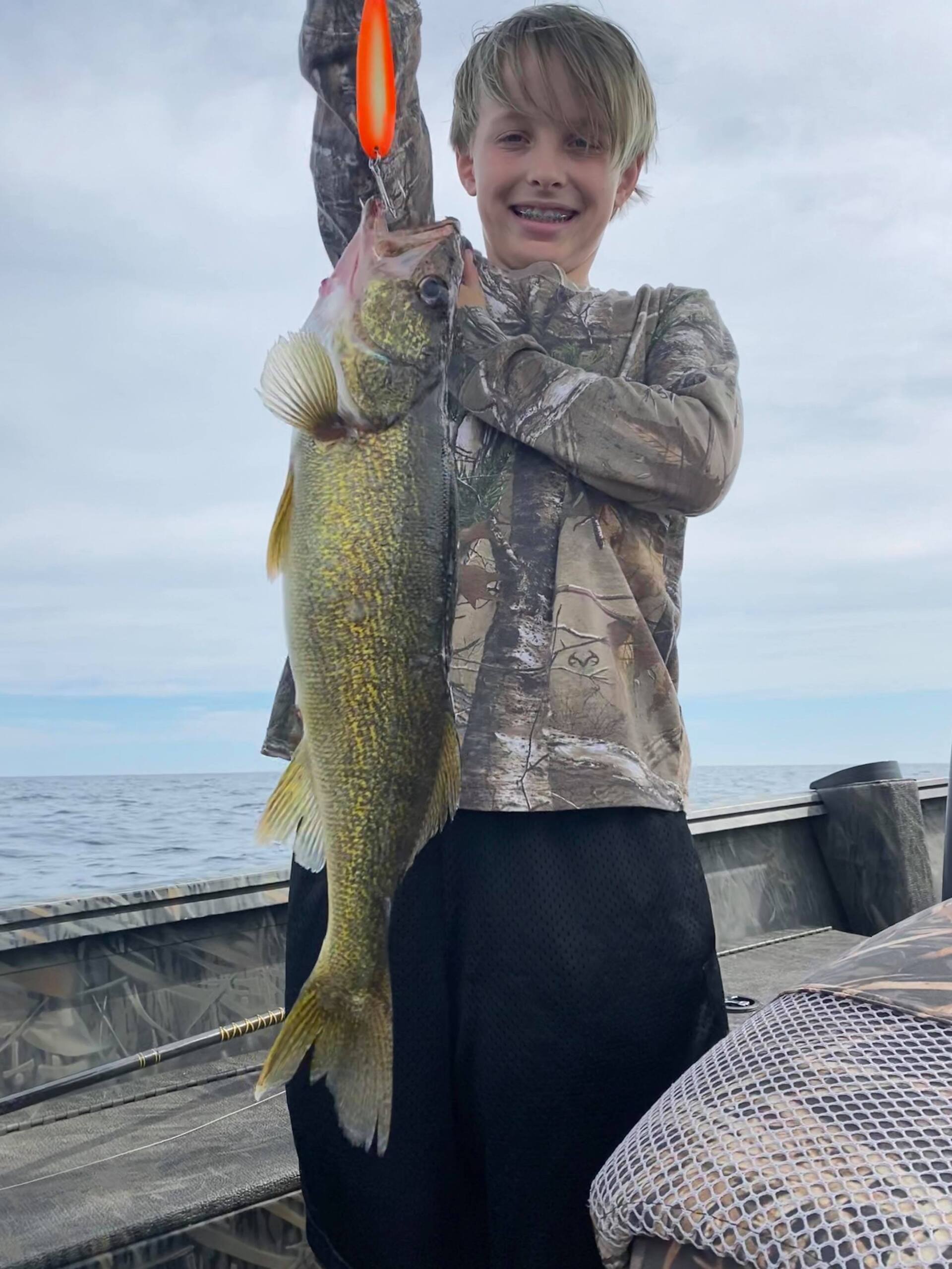 Guided Walleye Fishing - Chartered Walleye Trips