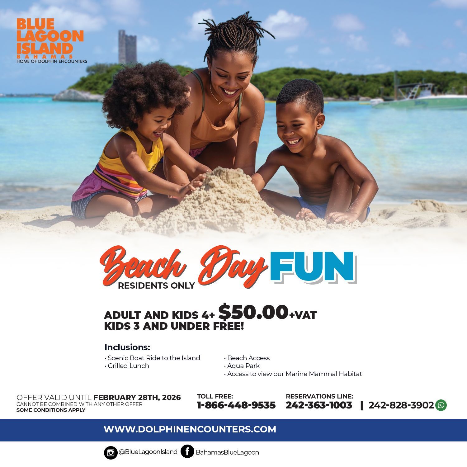 Local Residents Beach Day Fun!