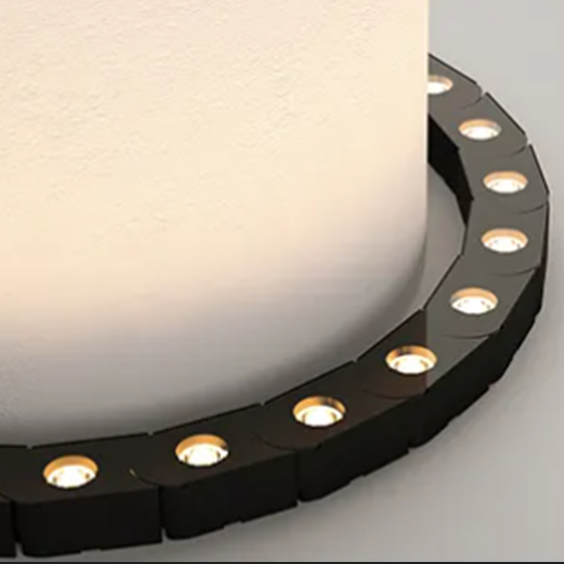 Flexible and Curved Wall Washers for Dynamic Lighting