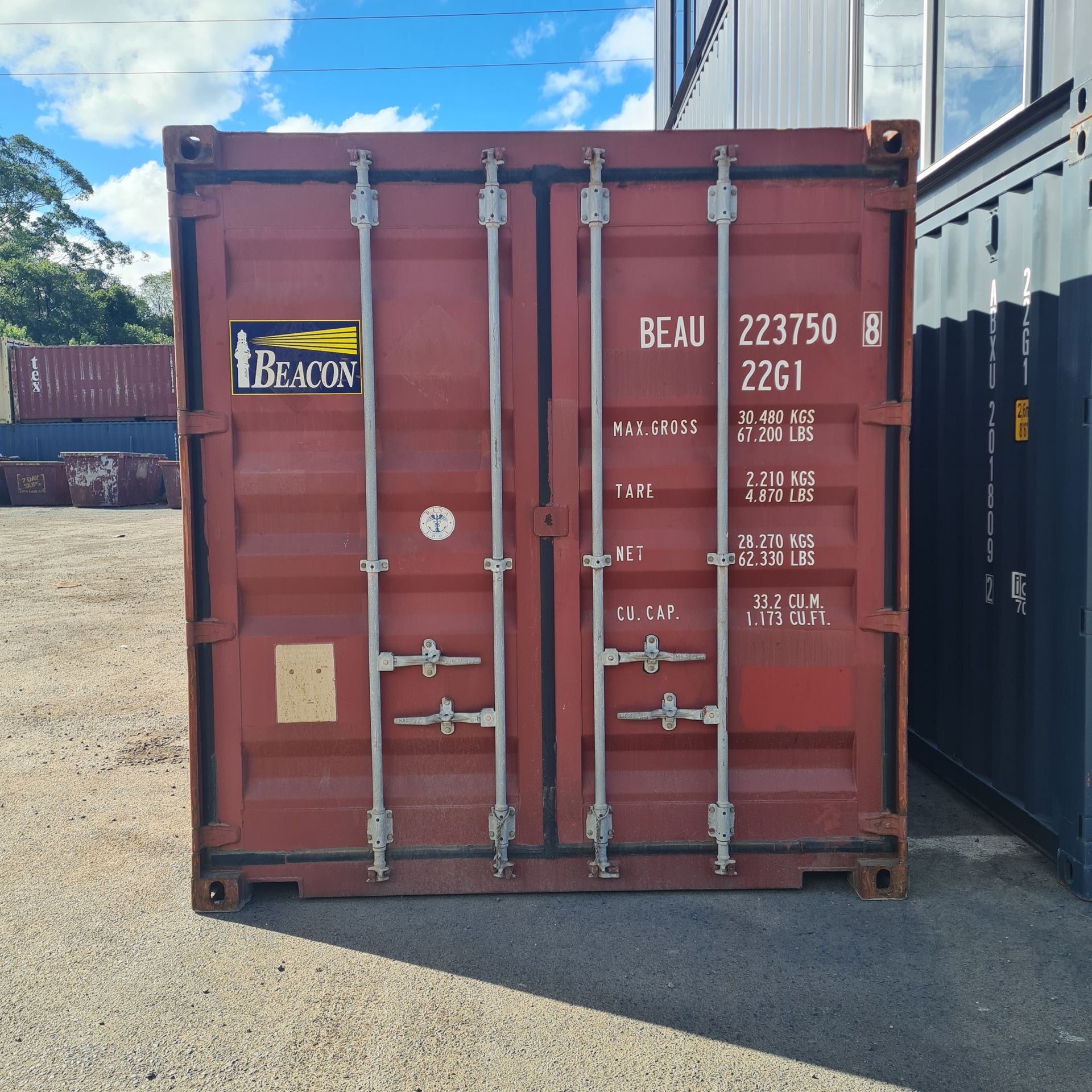 Shipping Containers Sunshine Coast | East Coast Containers