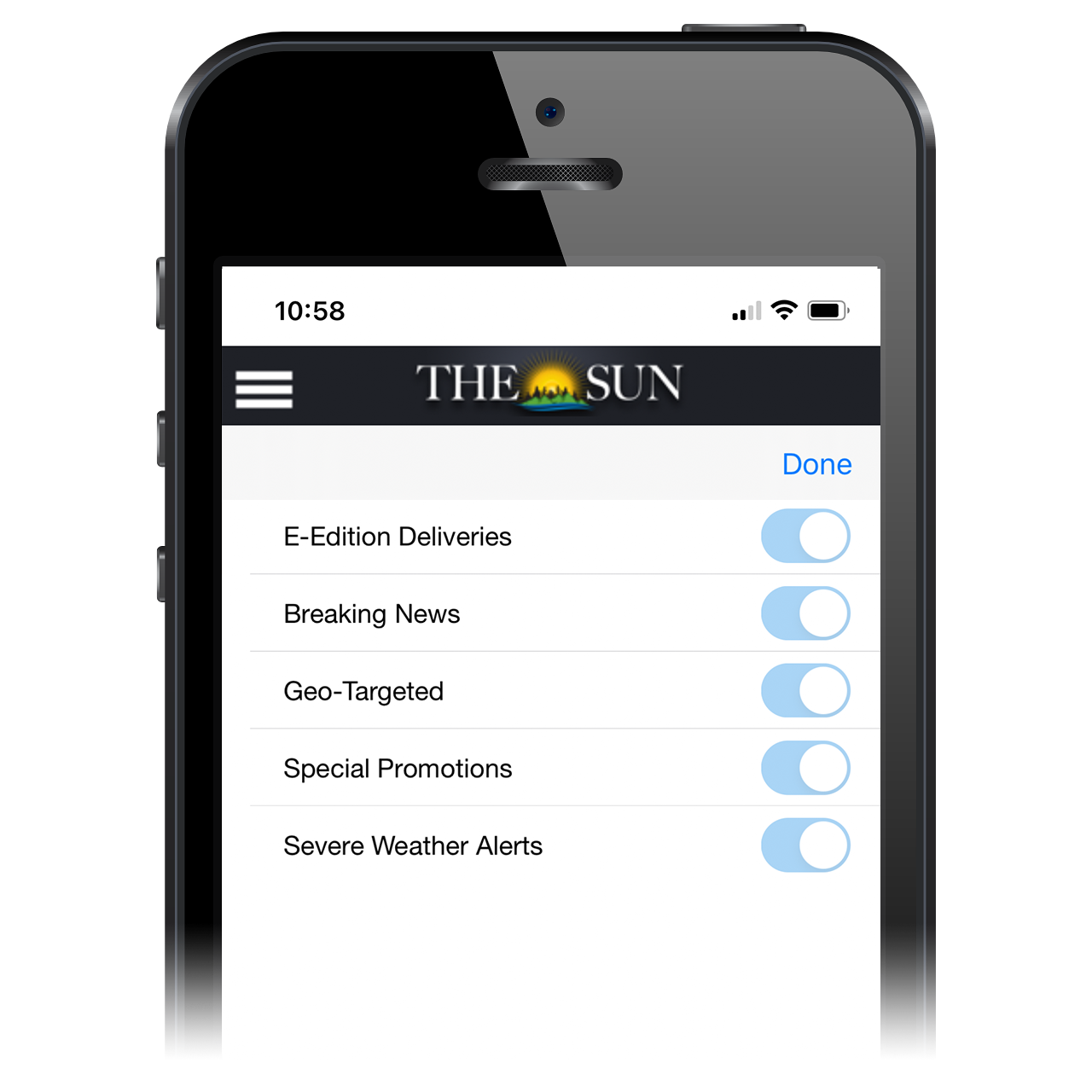 News App | Sun Community News & Printing