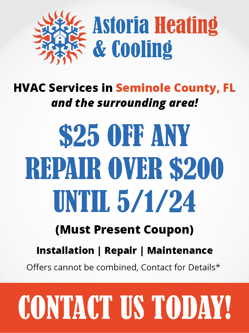 Special HVAC Promotions | Astoria Heating & Cooling