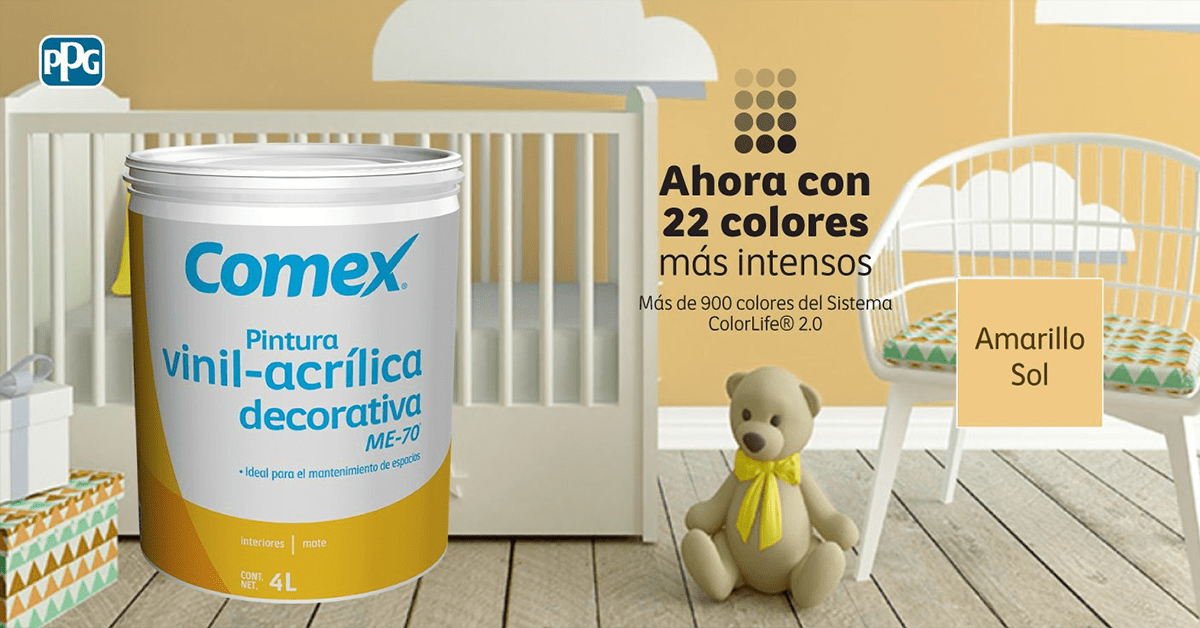 Pinturas vinílicas, COMEX, Irapuato