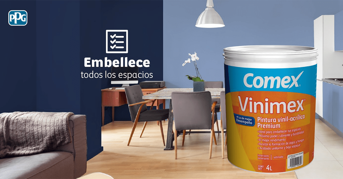 Pinturas vinílicas, COMEX, Irapuato