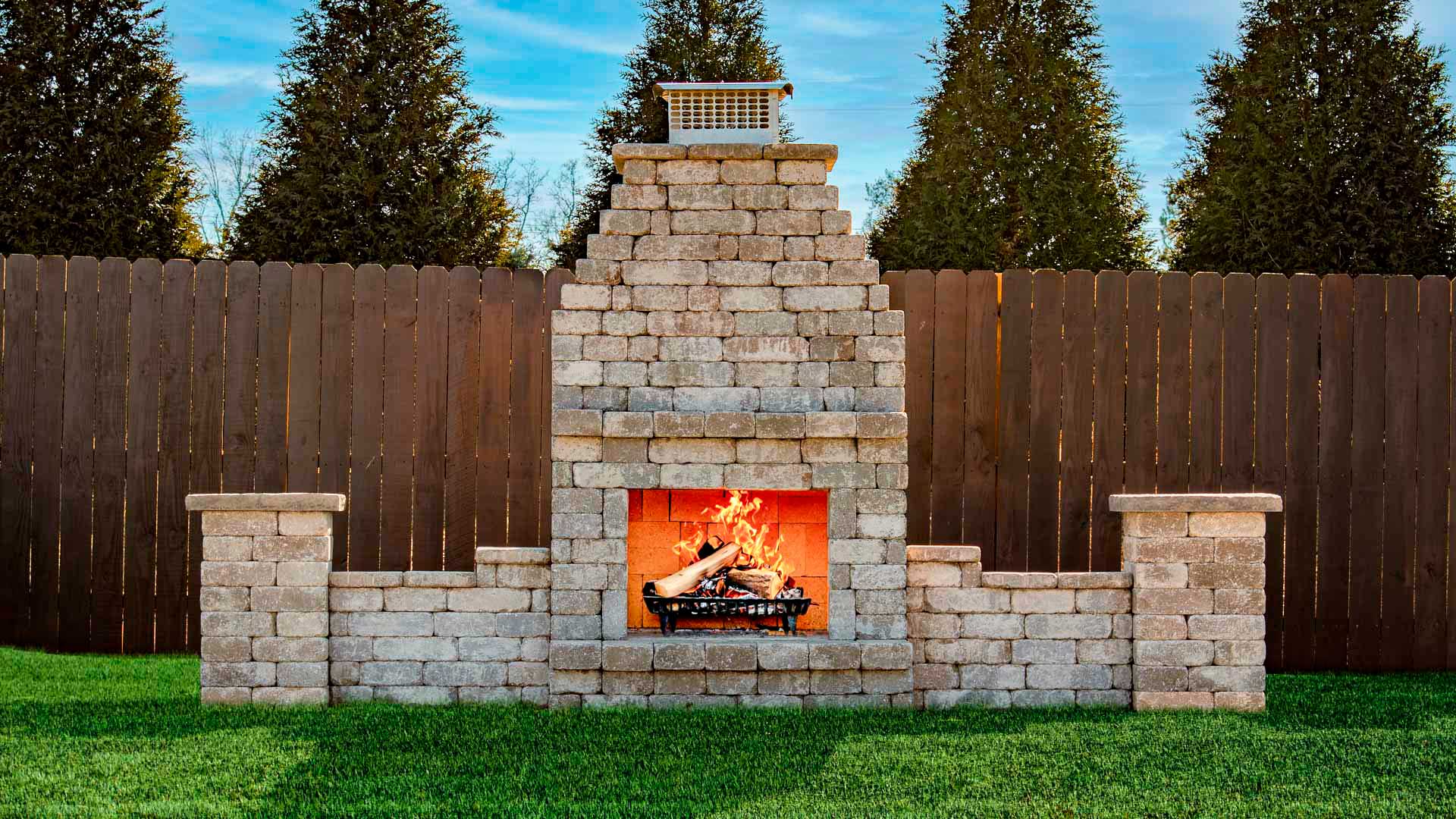 Affordable DIY Outdoor Fireplace Kits