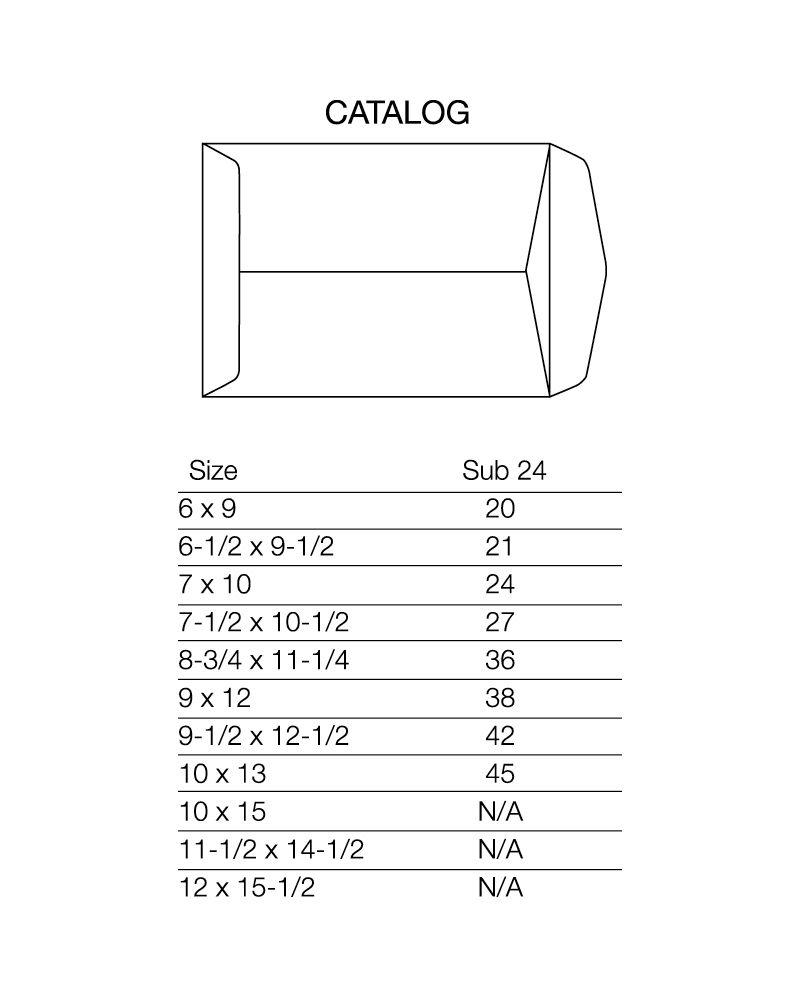 Standard Envelope Sizes | Execuprint