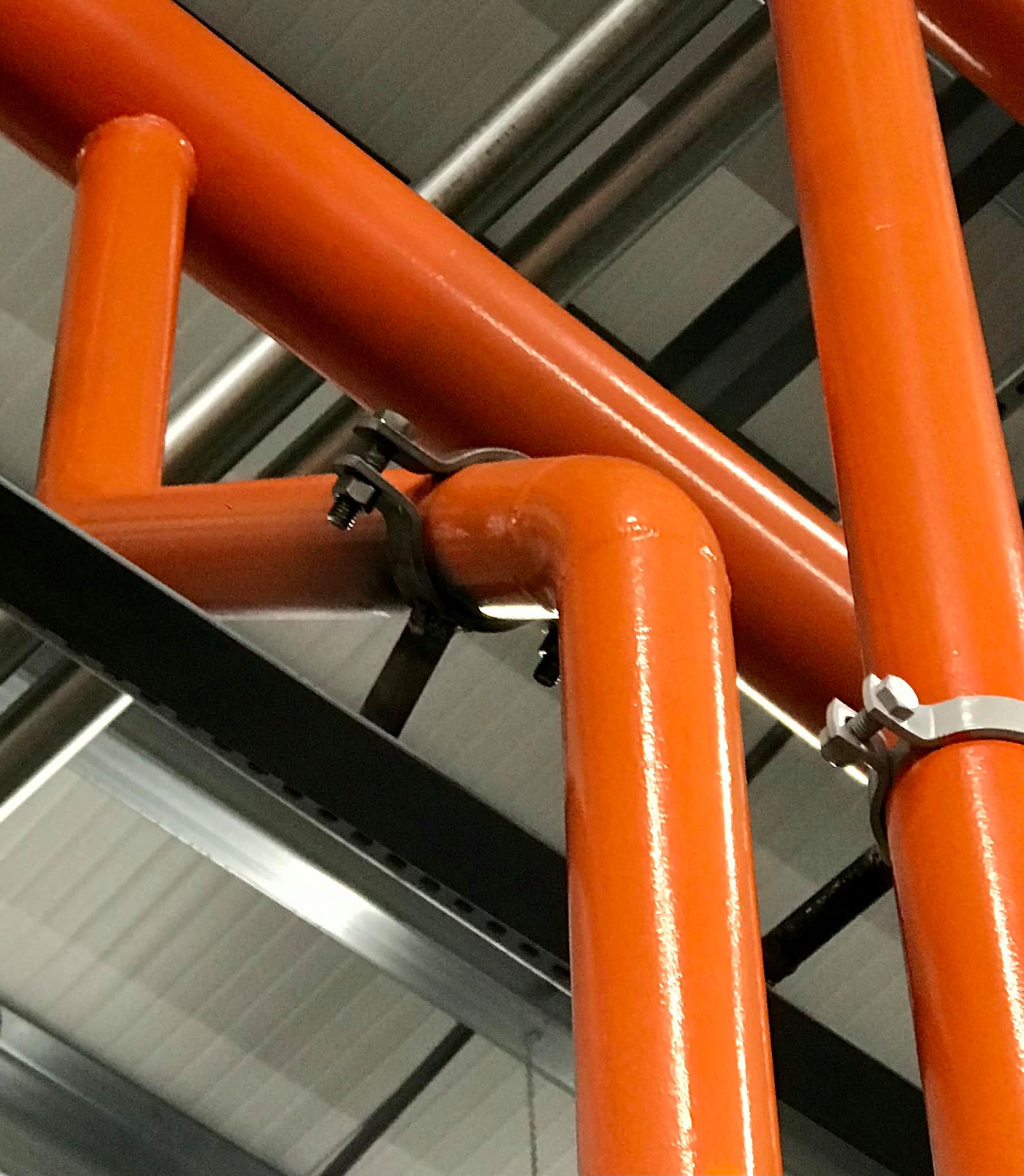 McCown rafted | Piping Udentification & Painting