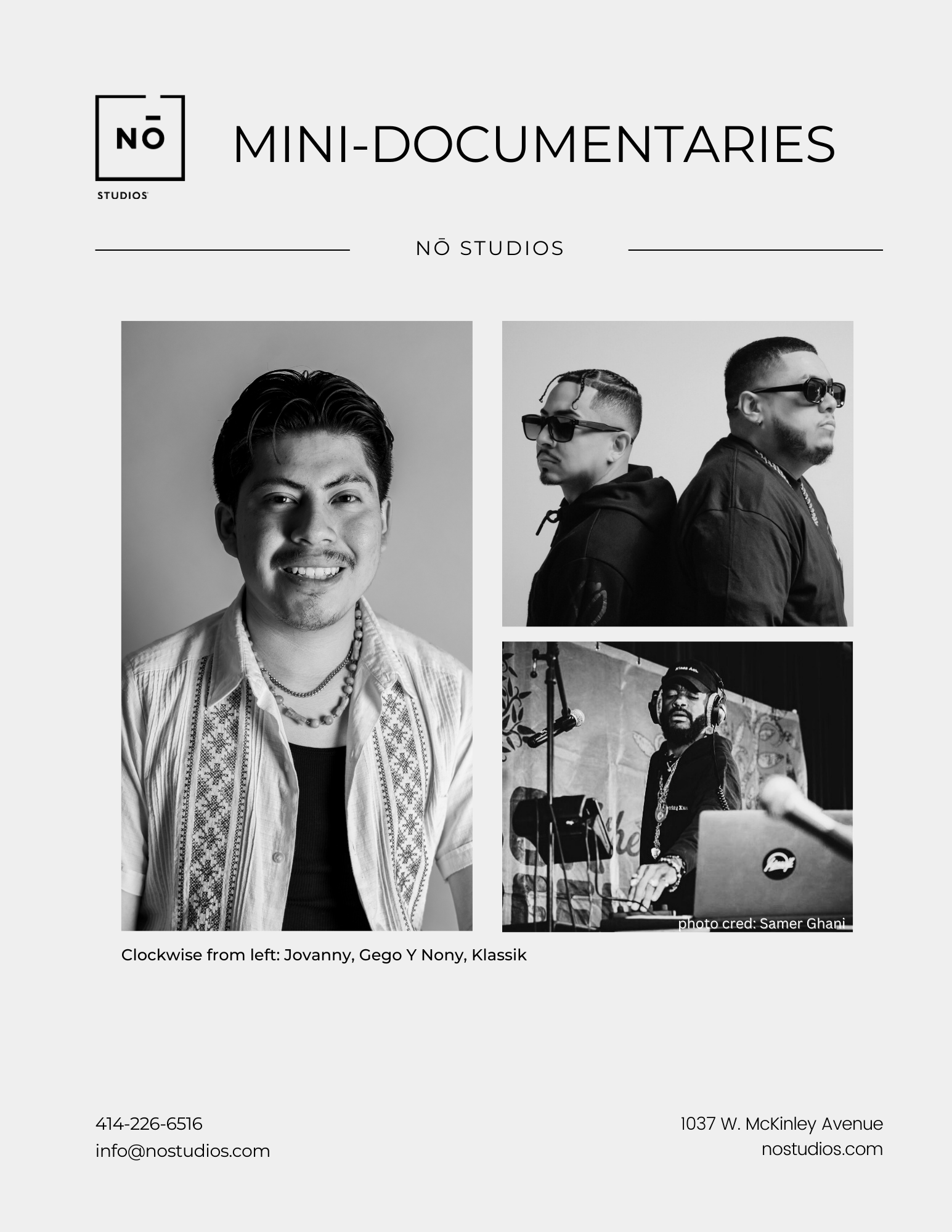 Nō Studios | Milwaukee's creative venue & screening room