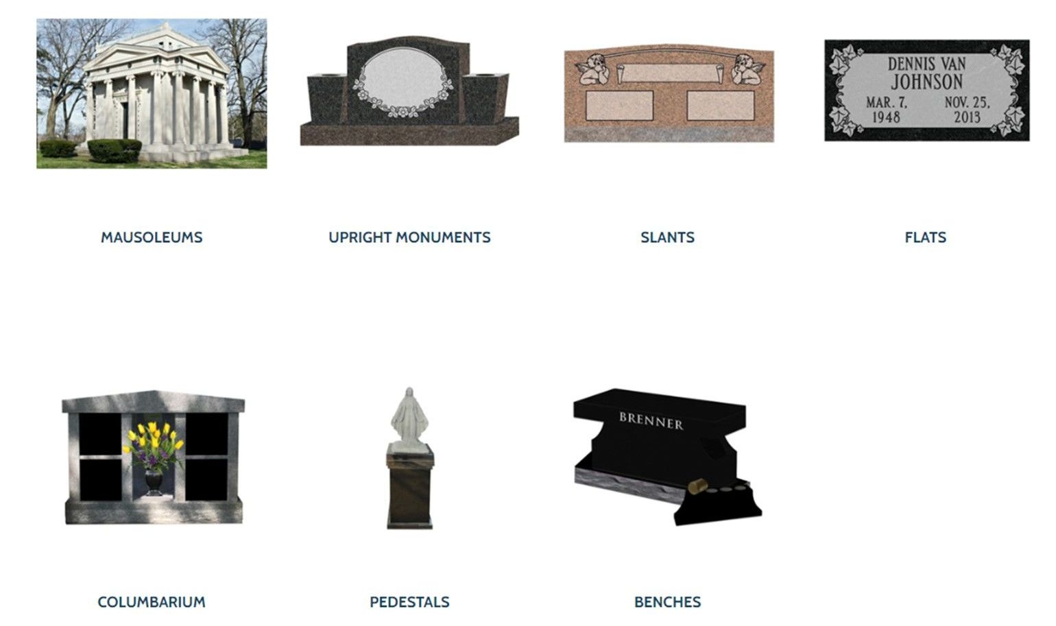 CHOOSING THE RIGHT MONUMENT