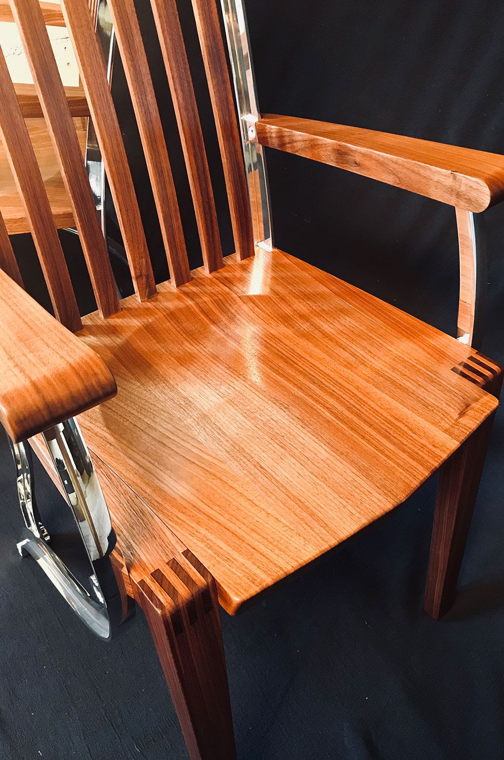 Civetta Dining Chair - Bespoke Oak, Walnut or Cherry Carver