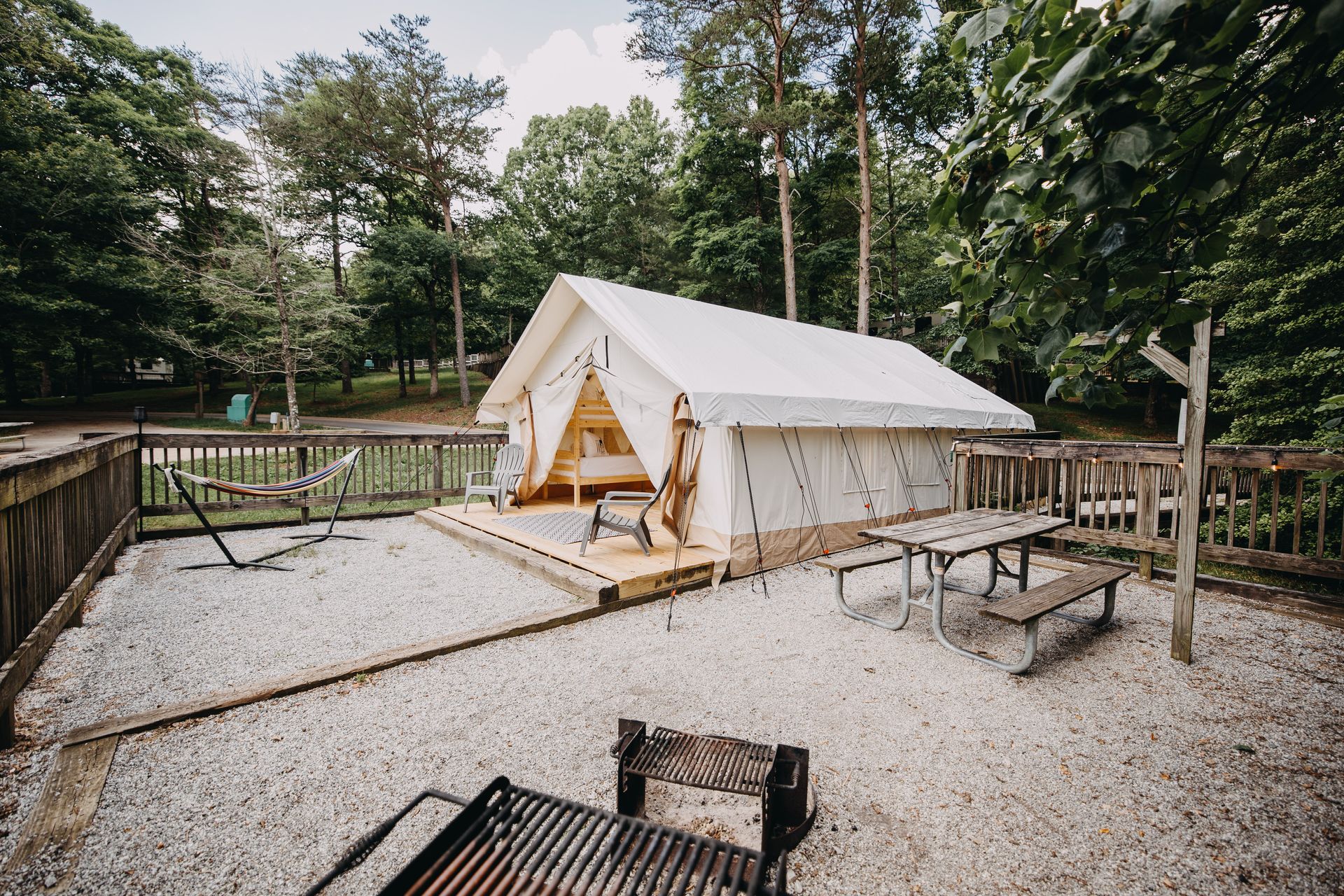 Timberline Glamping Sarasota | Luxury Glamping