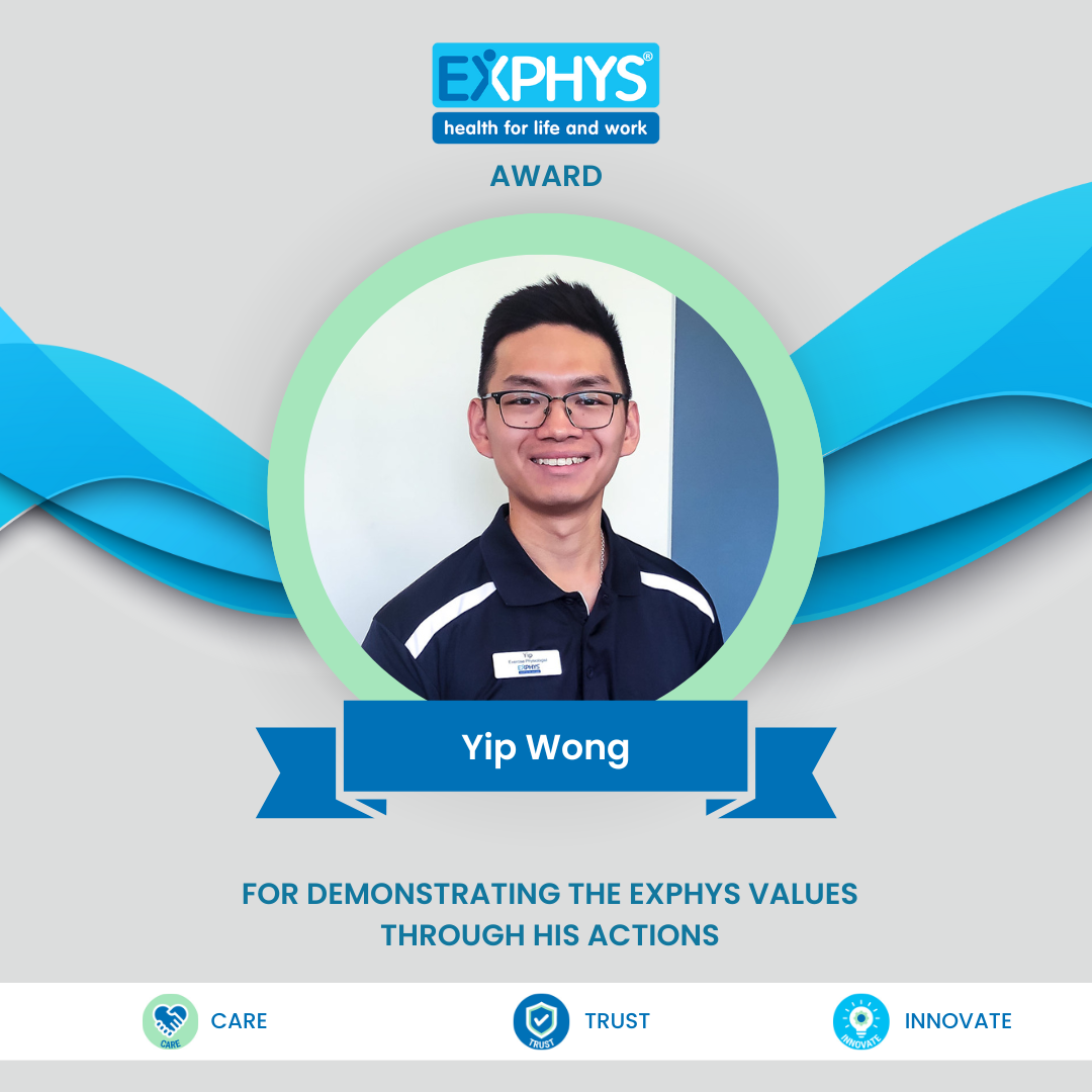 EXPHYS DNA Values Award | Yip Wong