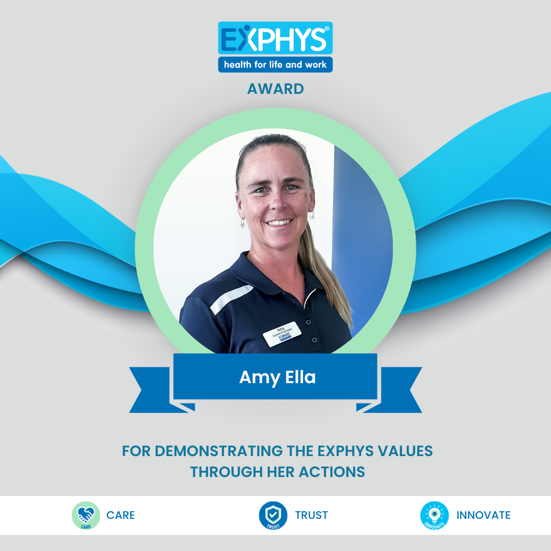 EXPHYS DNA Values Award | Amy Ella