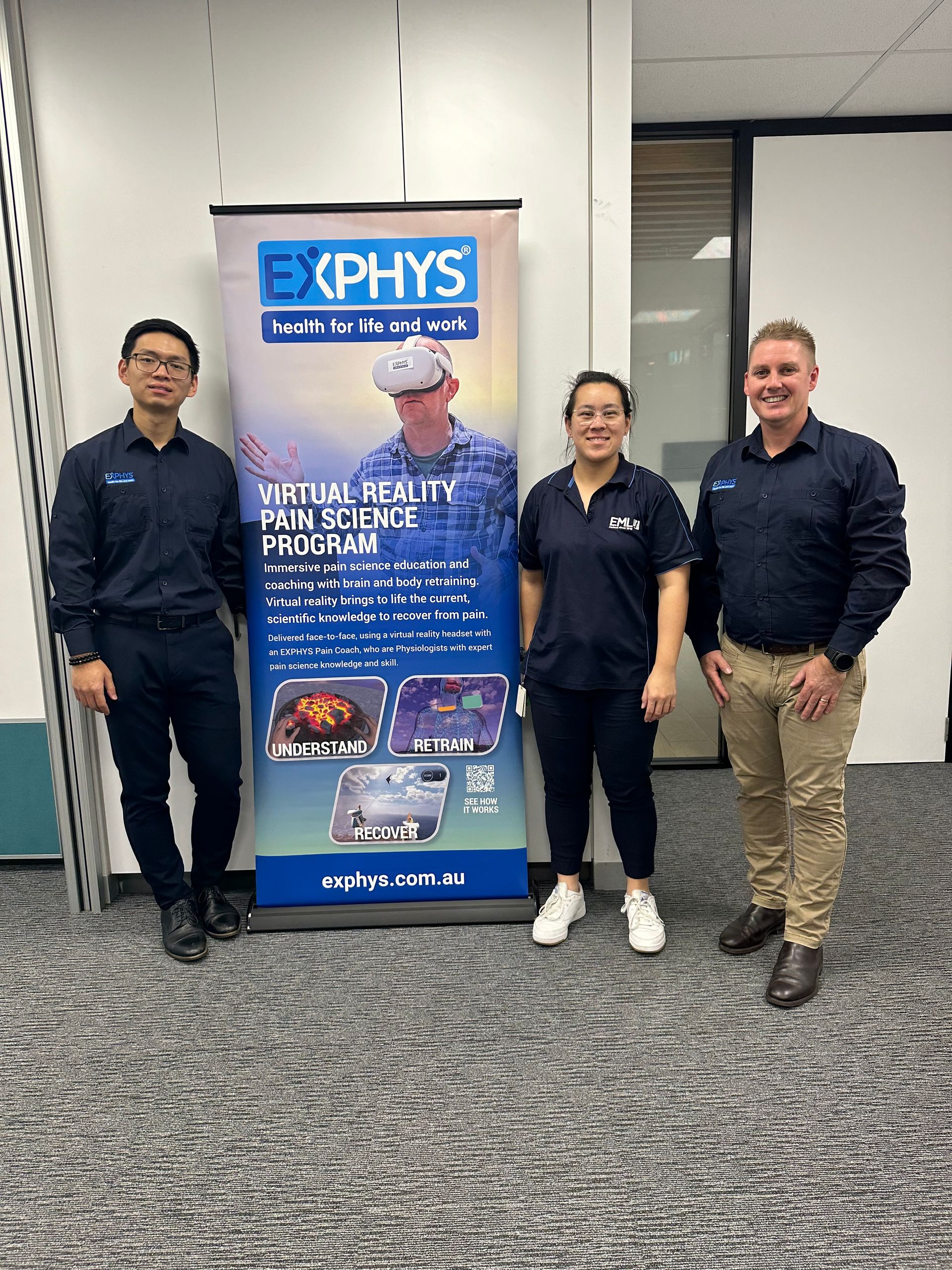 EML Group BETTER PAIN VR Demonstration