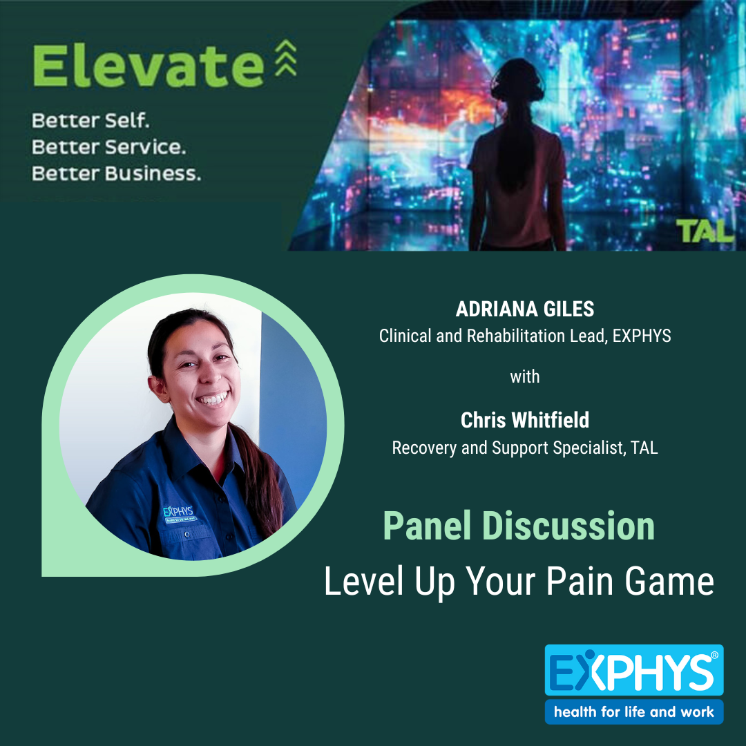 TAL Elevate Sydney – Panel Discussion | Level Up Your Pain Game