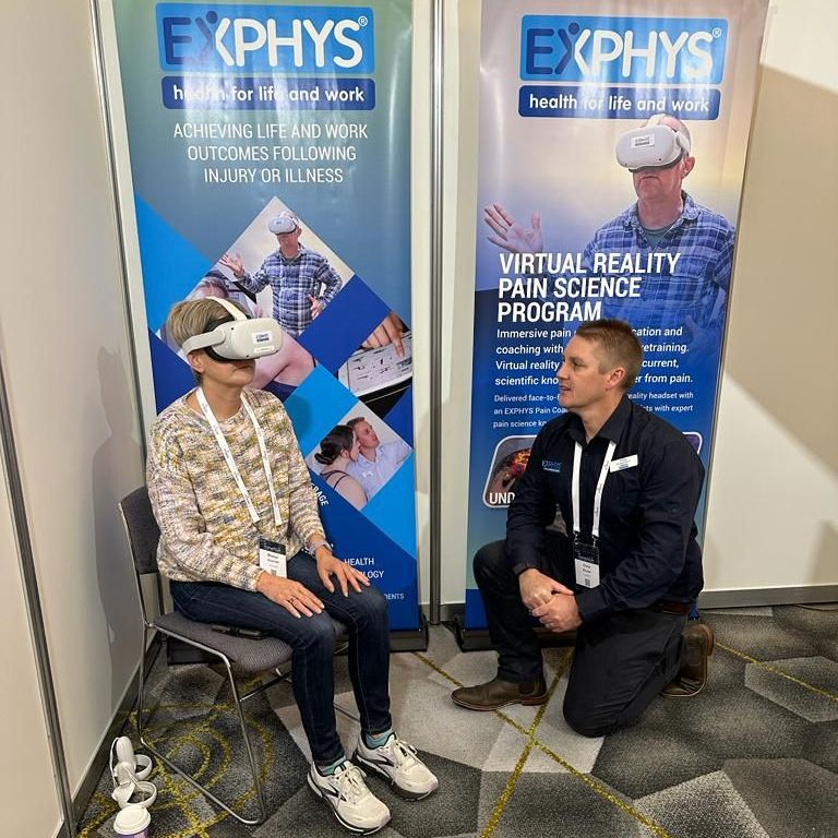 EXPHYS brings Virtual Reality Pain Science to ALUCA