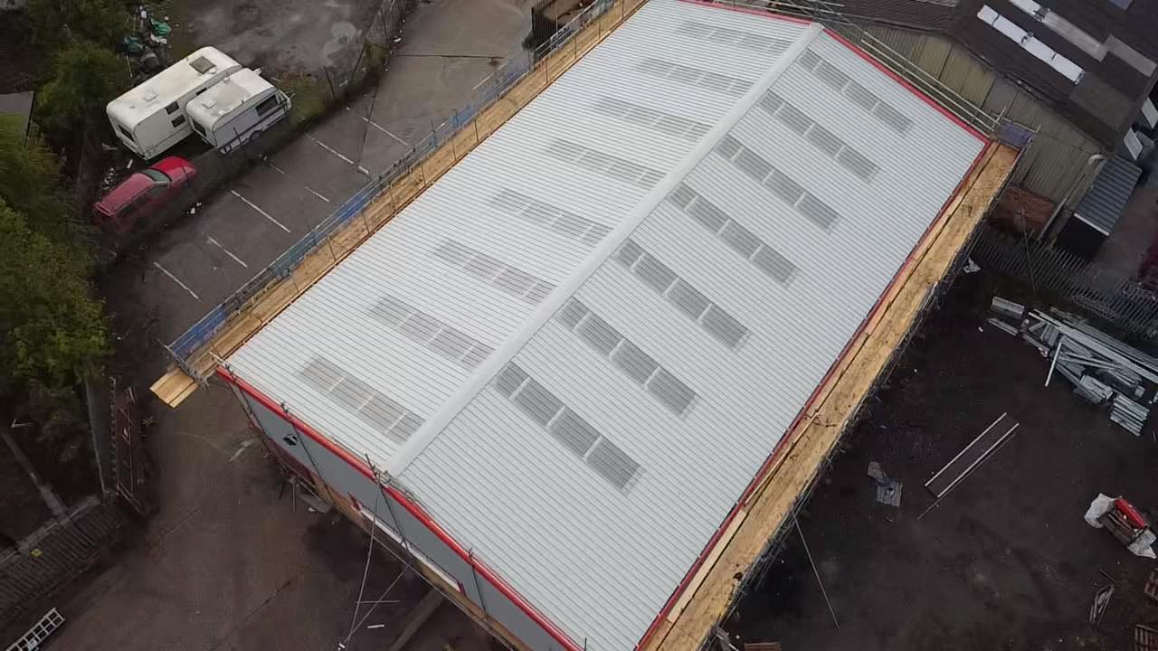 Overhsheeting and overcladding | CDM Industrial Cladding