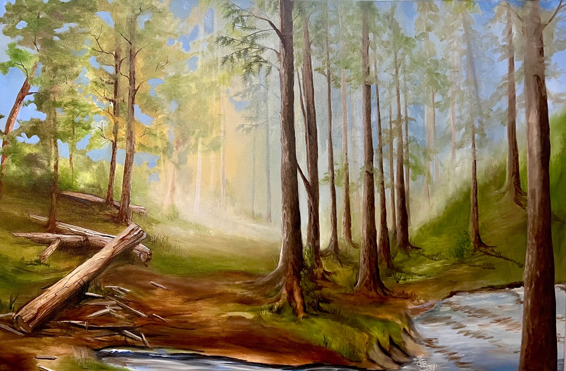 Bio and work by Susan Percival, Sooke Artist