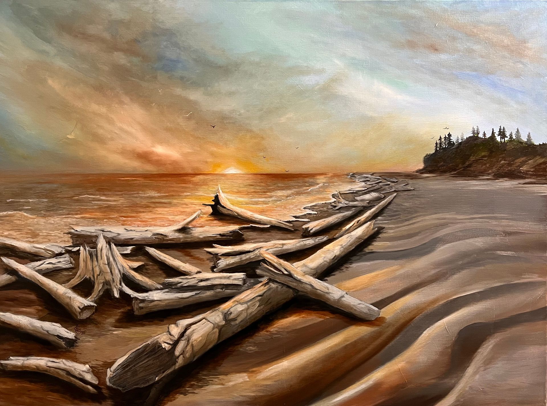 Bio and work by Susan Percival, Sooke Artist
