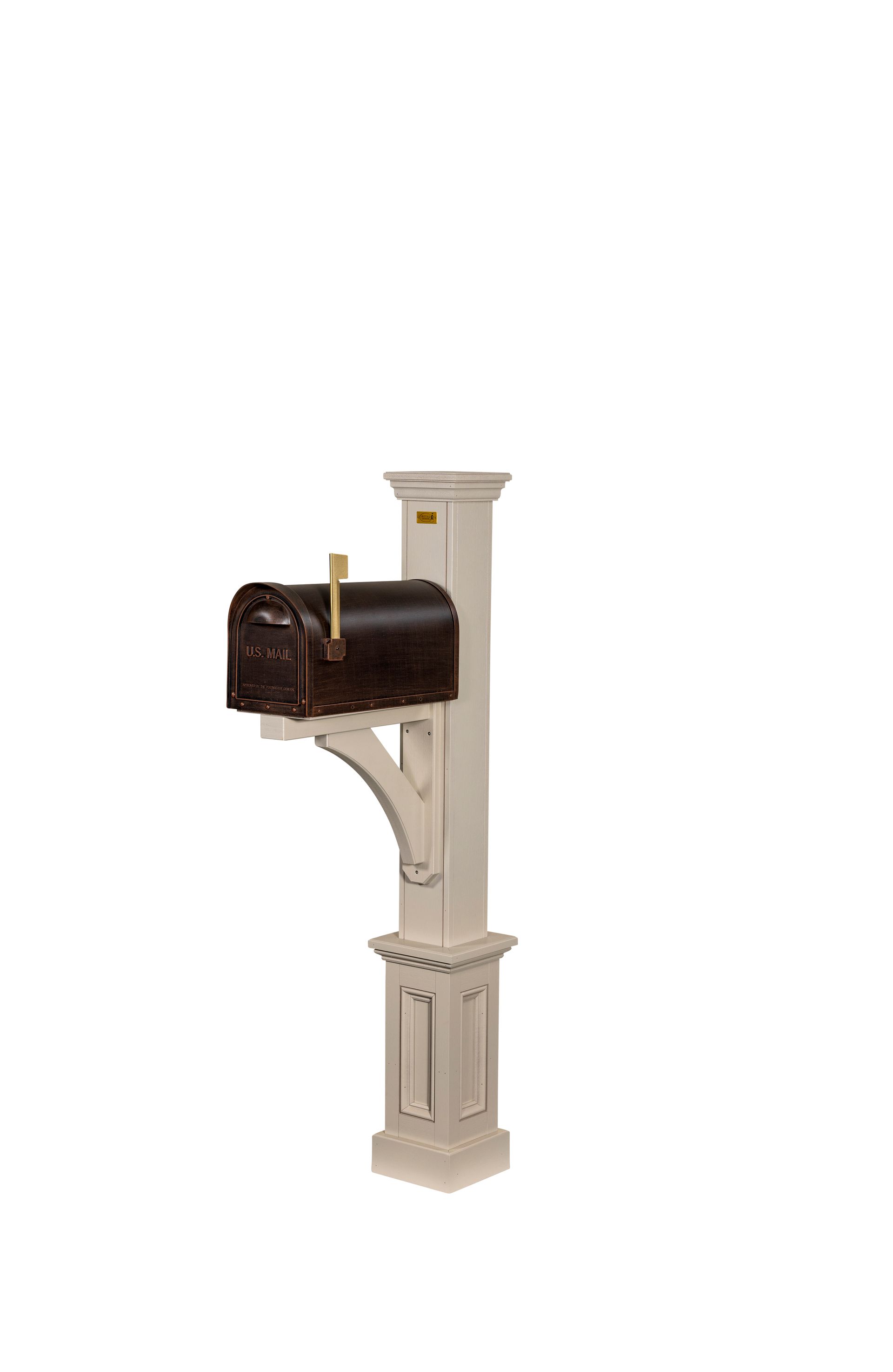 Madison Mailbox Post | Amish-Made Mailbox Posts for Sale