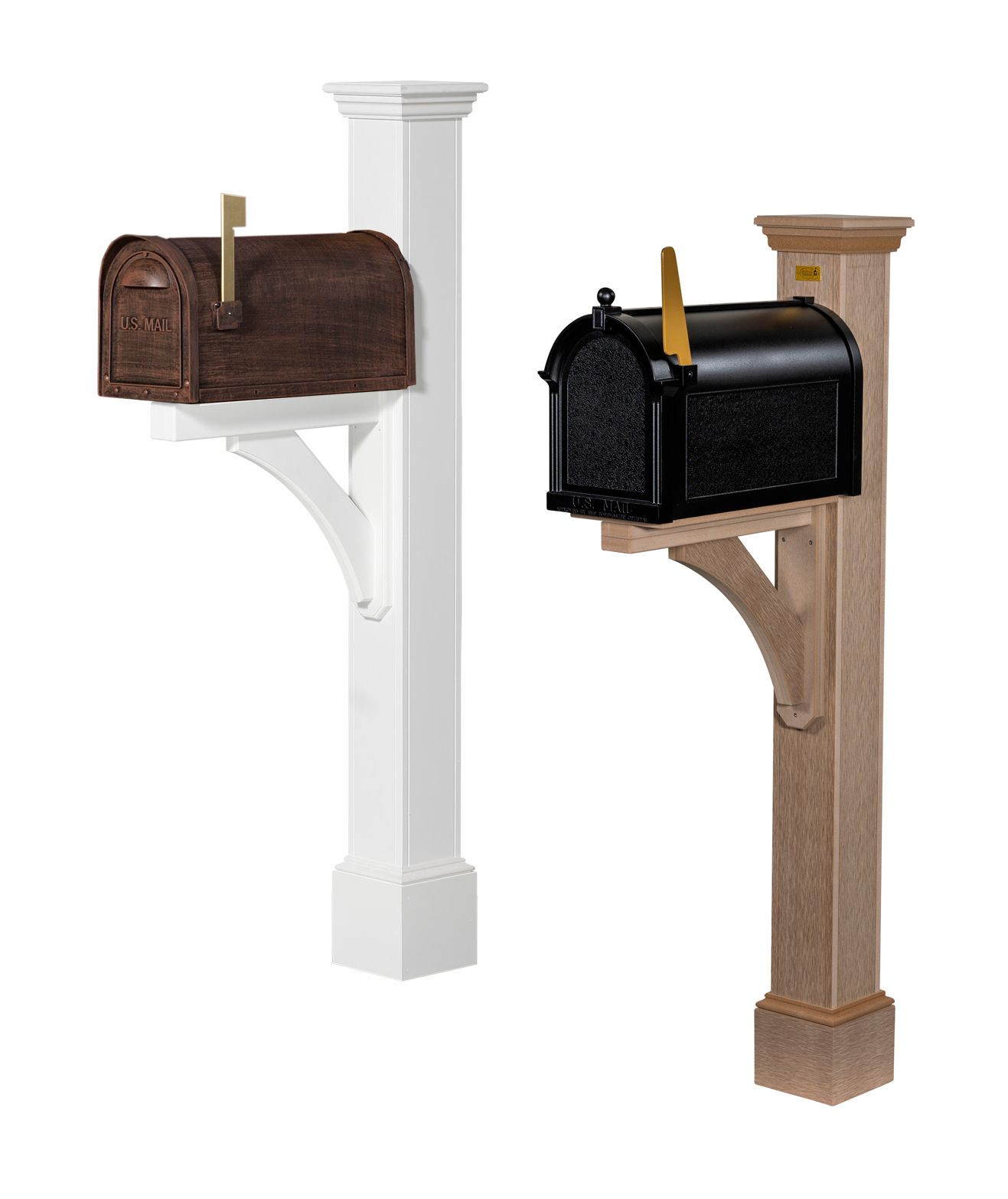 Royal Crowne: Authentic Amish Mailbox Posts