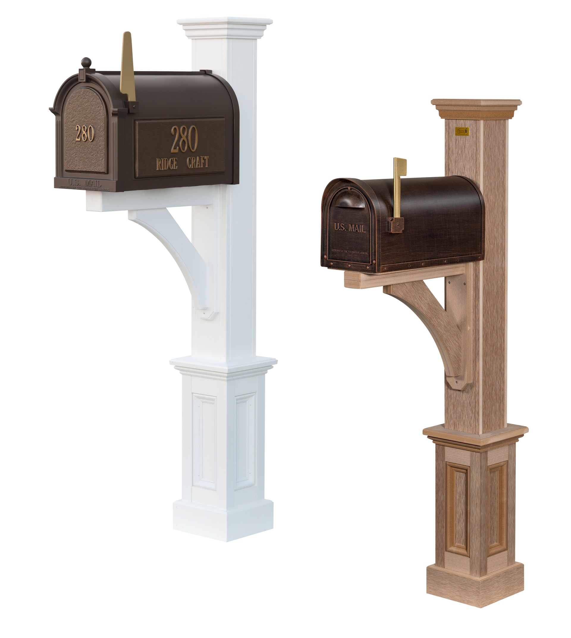 Mailbox Post Lancaster, PA | Vinyl & Double Mailbox Posts
