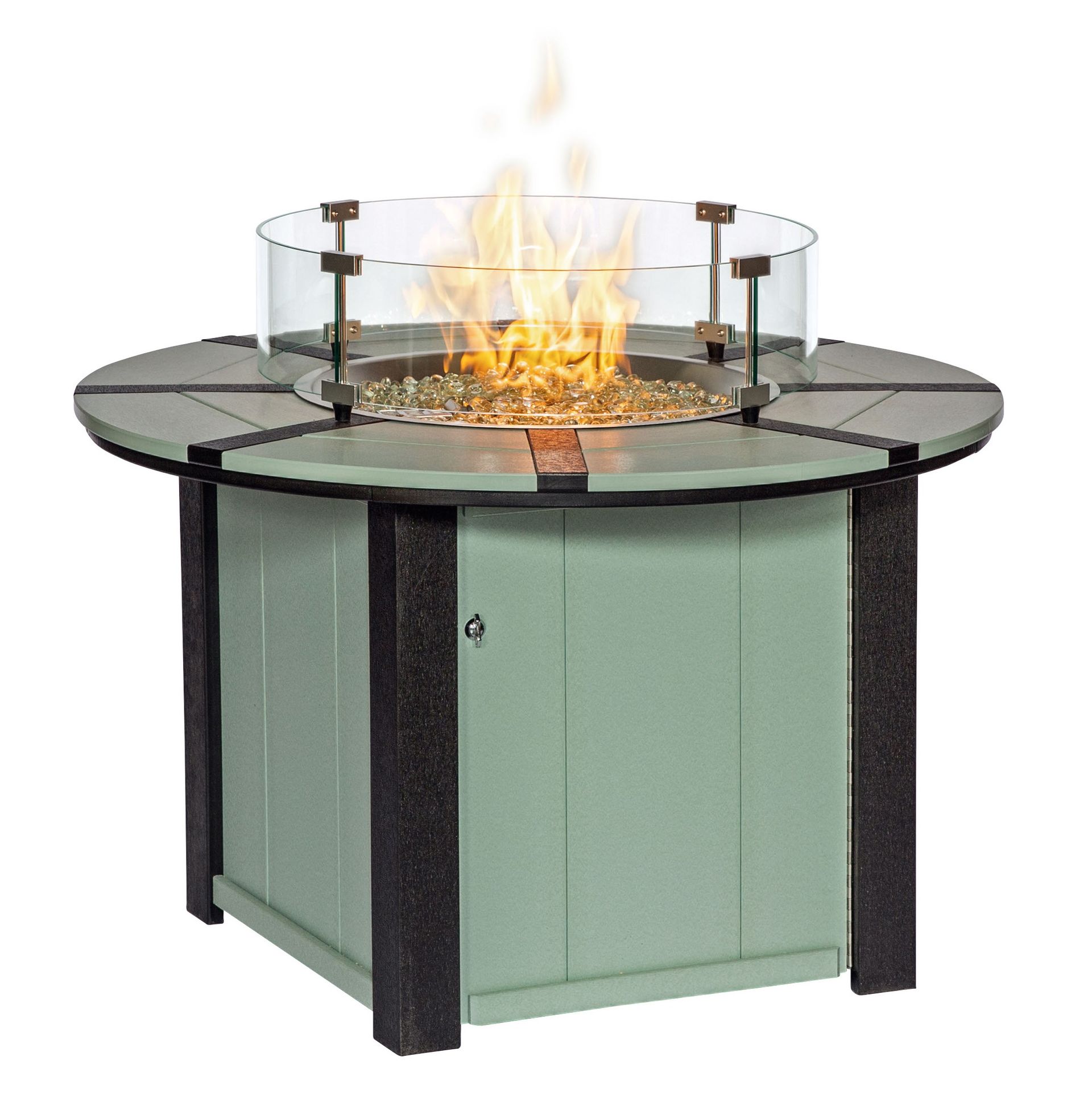 Gas Fire Pit Tables - Amish-Made Outdoor Fire Tables