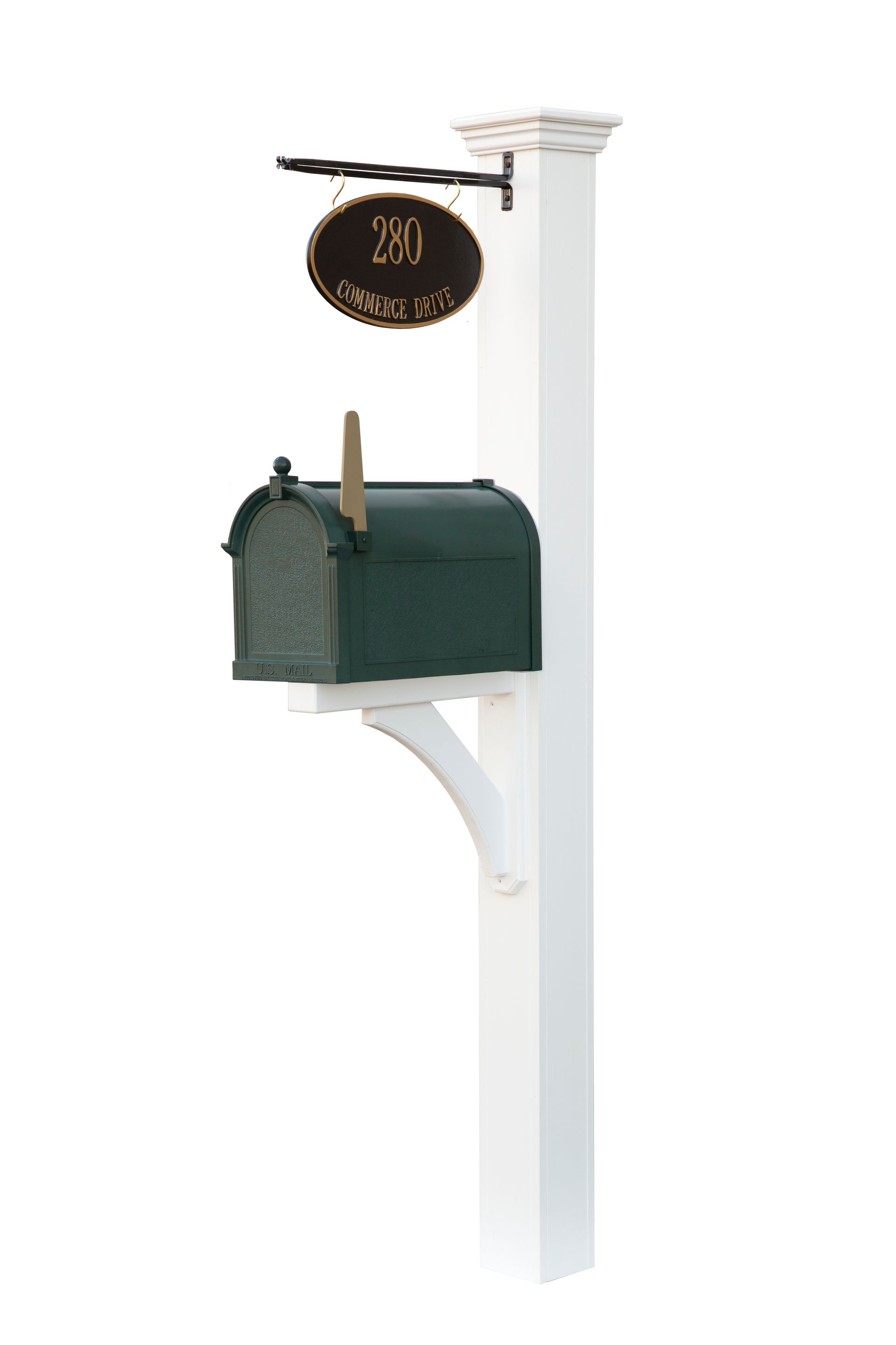 Mailbox Post Options | Amish-Made Mailbox Posts for Sale