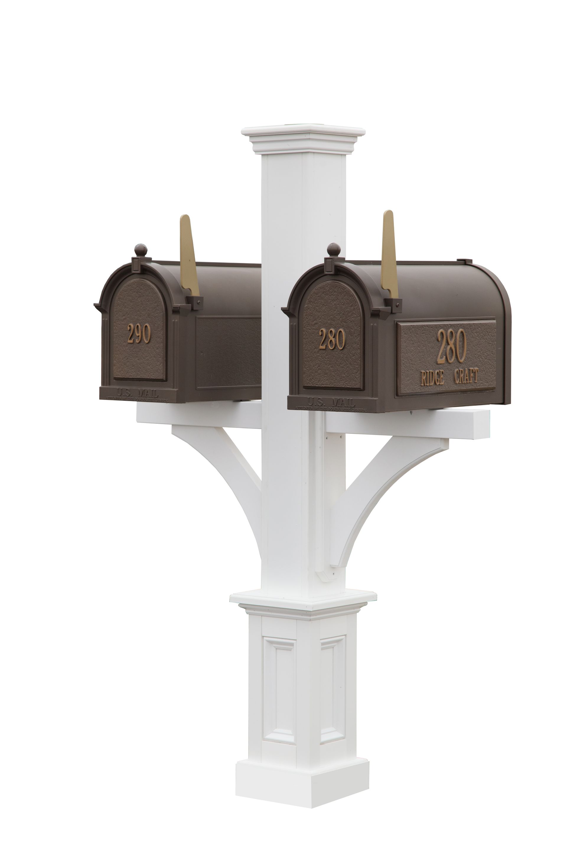 Mailbox Post Options | Amish-Made Mailbox Posts for Sale