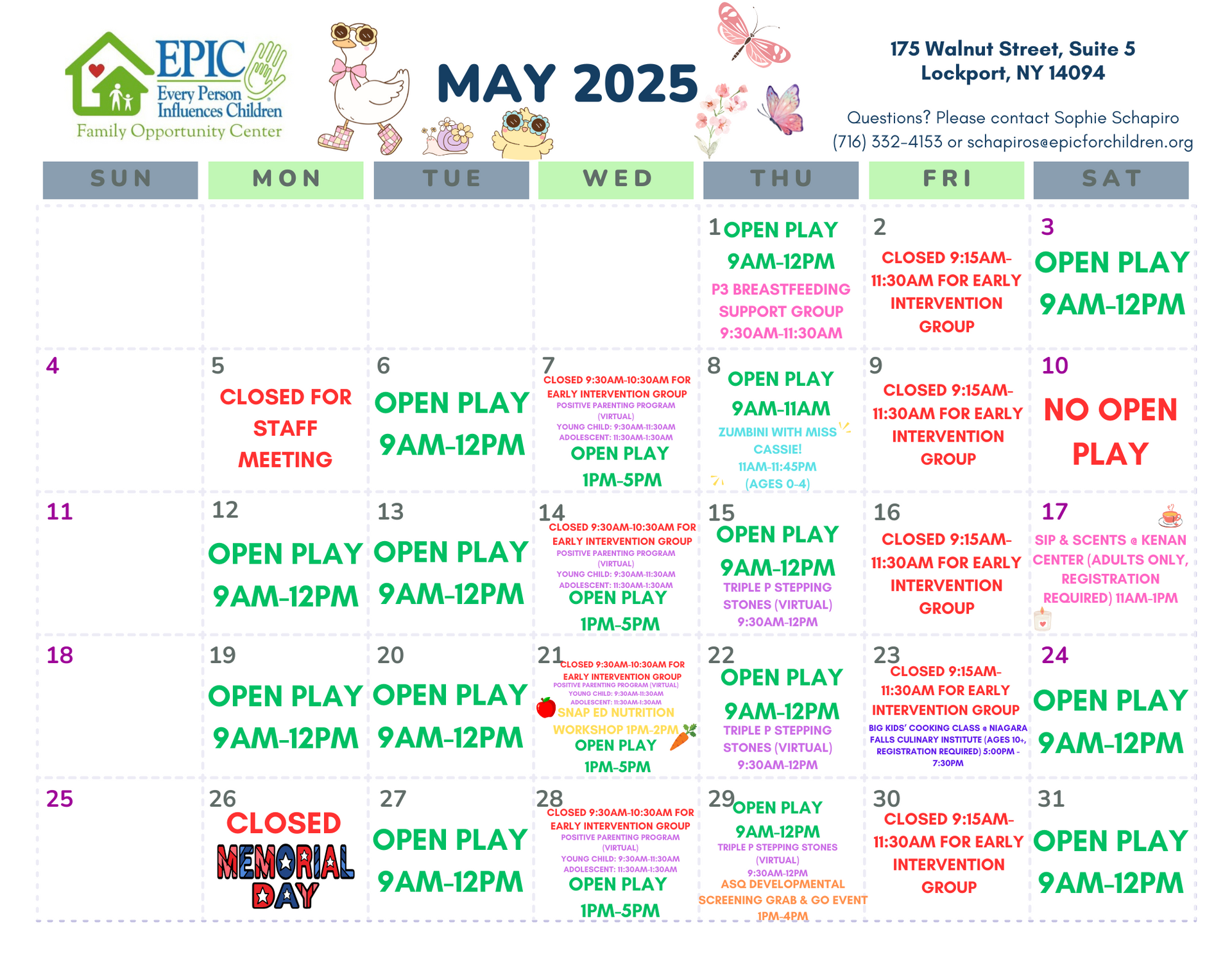 EPIC - Every Person Influences Children