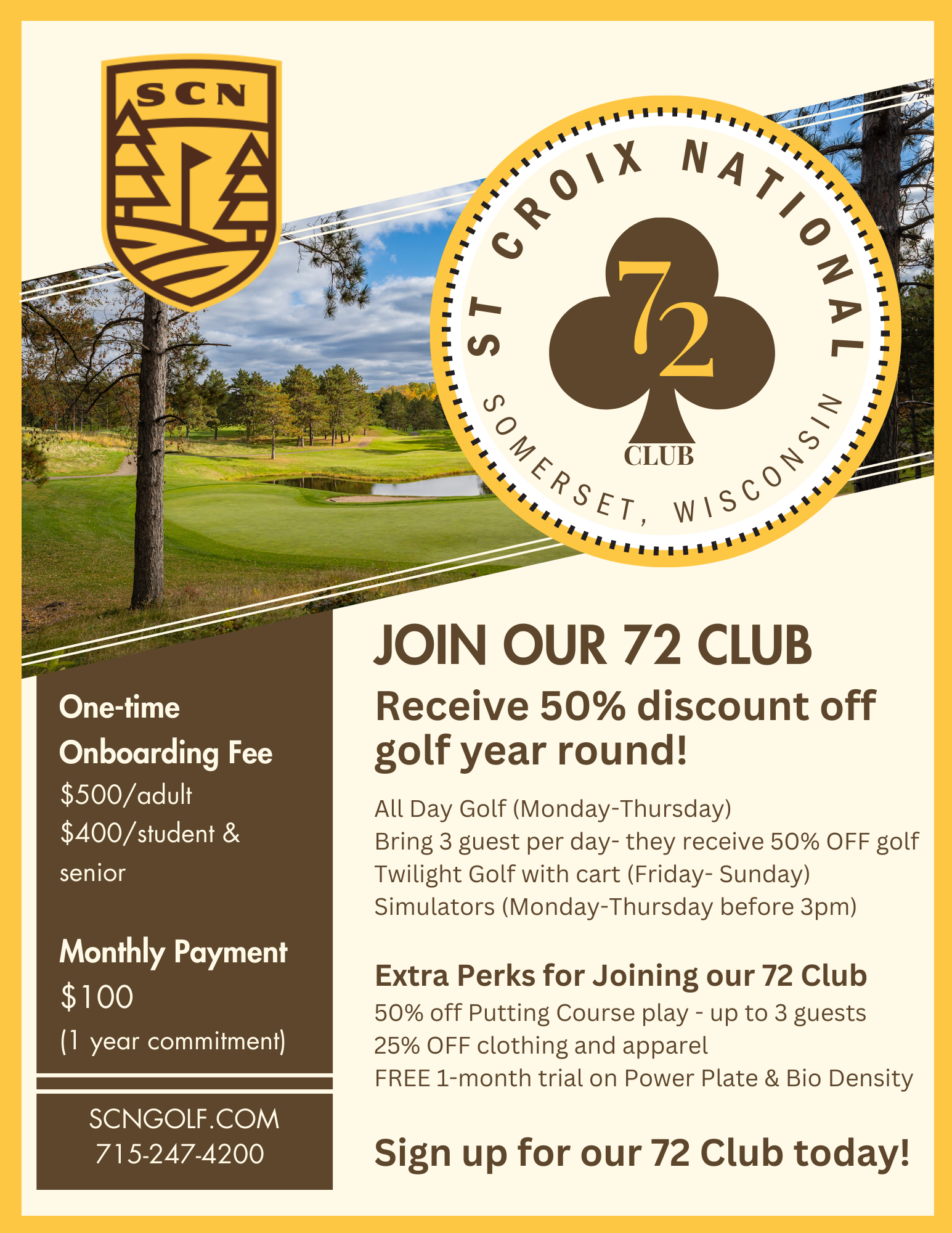 Club 72 - St. Croix National Golf's Premier Golf Resort