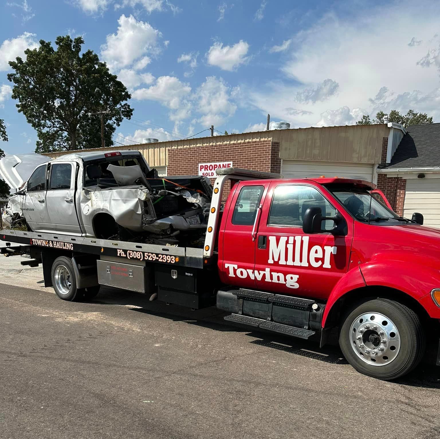 Towing and Roadside Assistance | Gothenburg, Nebraska | Miller Towing LLC