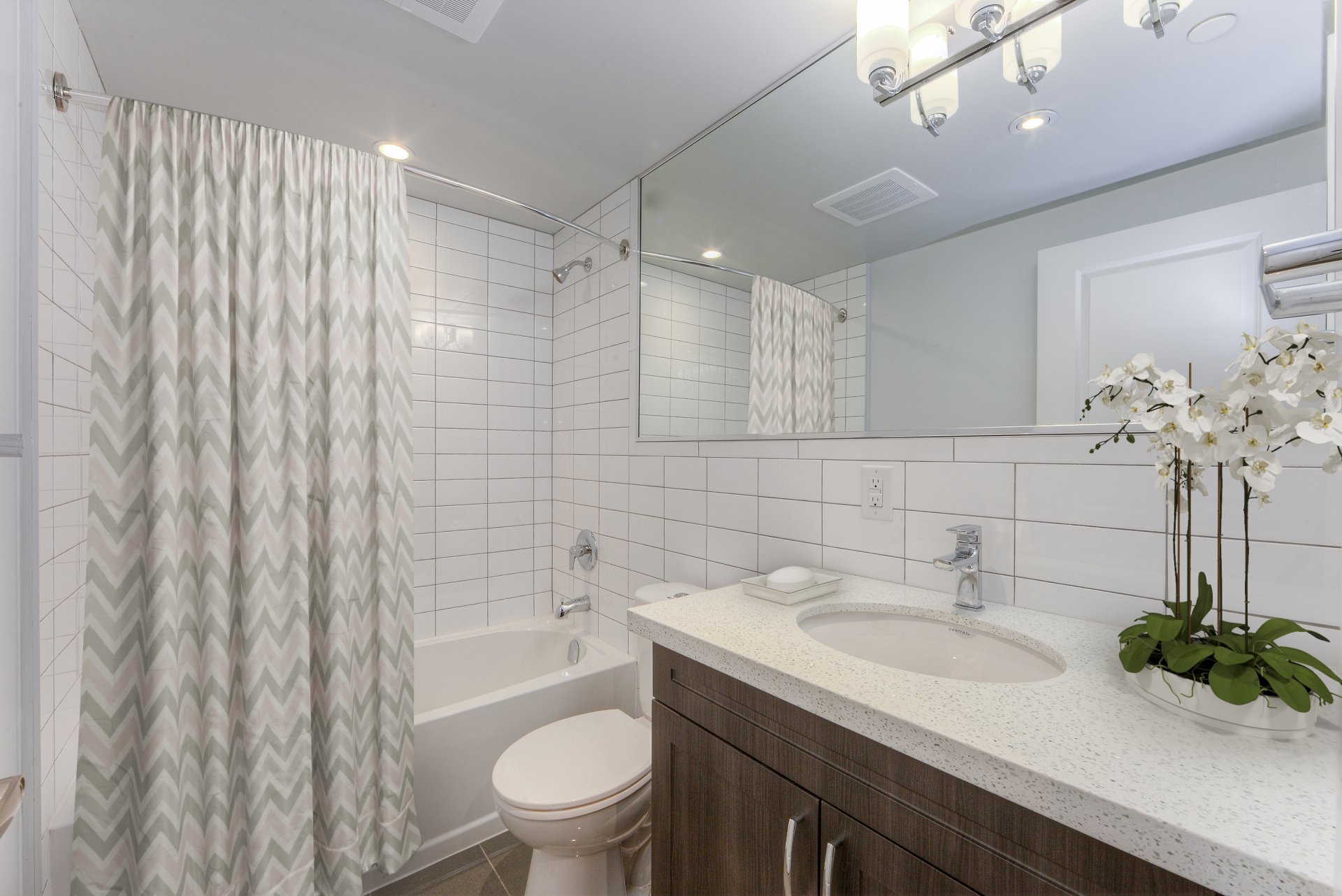 Fully renovated spacious suite with open-concept kitchen