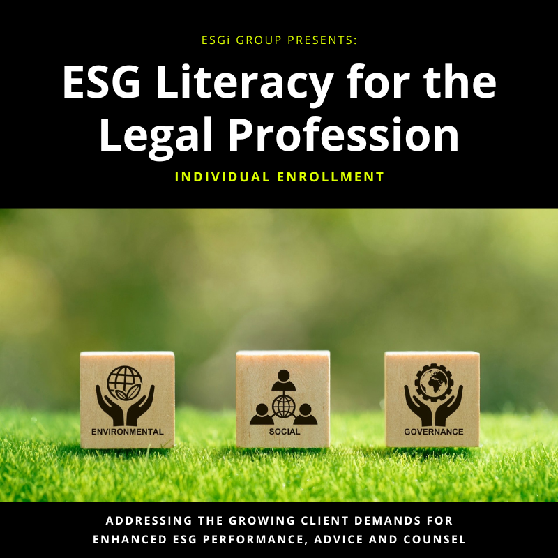 Legal ESG