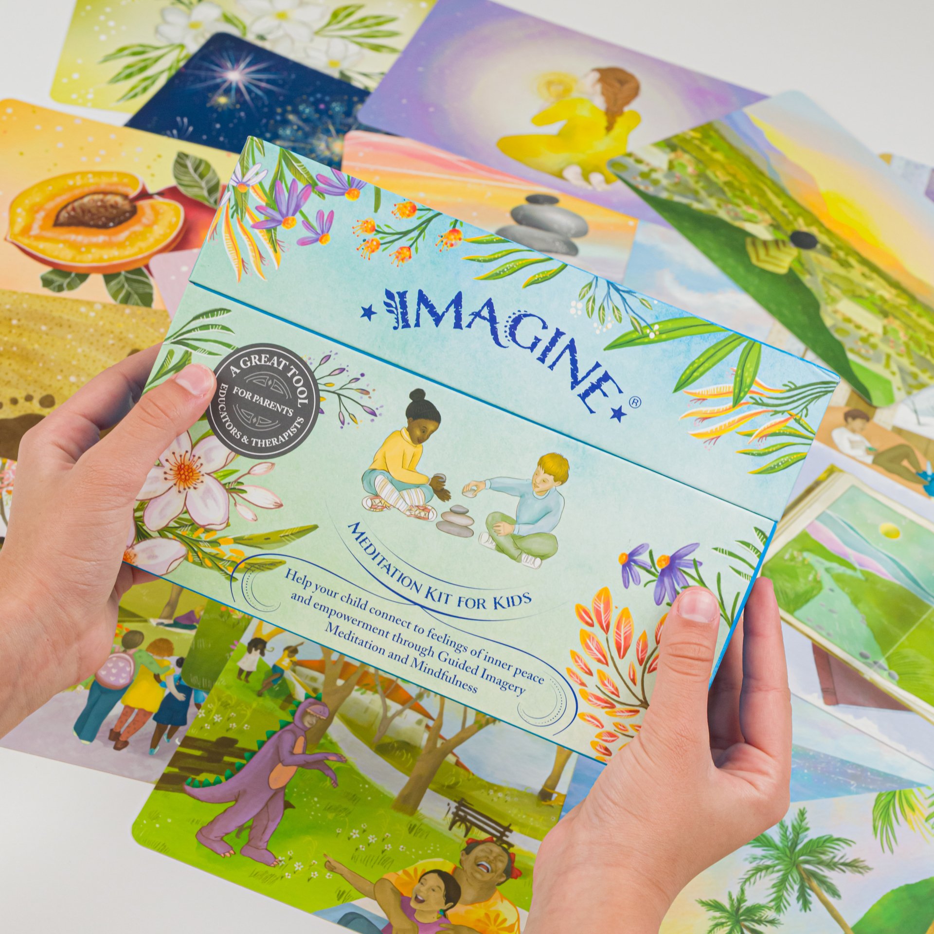 Imagine Meditation Cards for Kids - The Cards