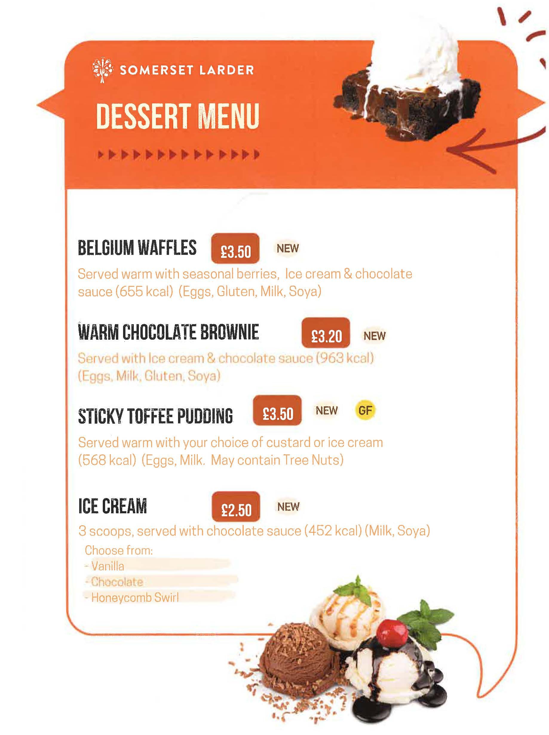 Menus at HOST Somerset | HOST Somerset Hinkley Point