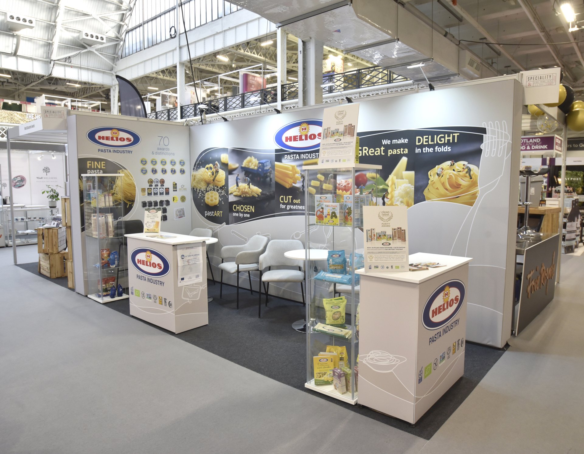 Food and Drink Exhibition Stand Designers - Tecna UK