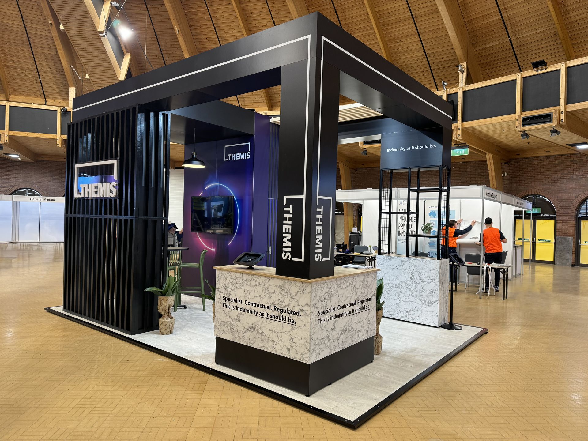 Exhibition Stands UK - Modular stands Designed and Made by Tecna UK