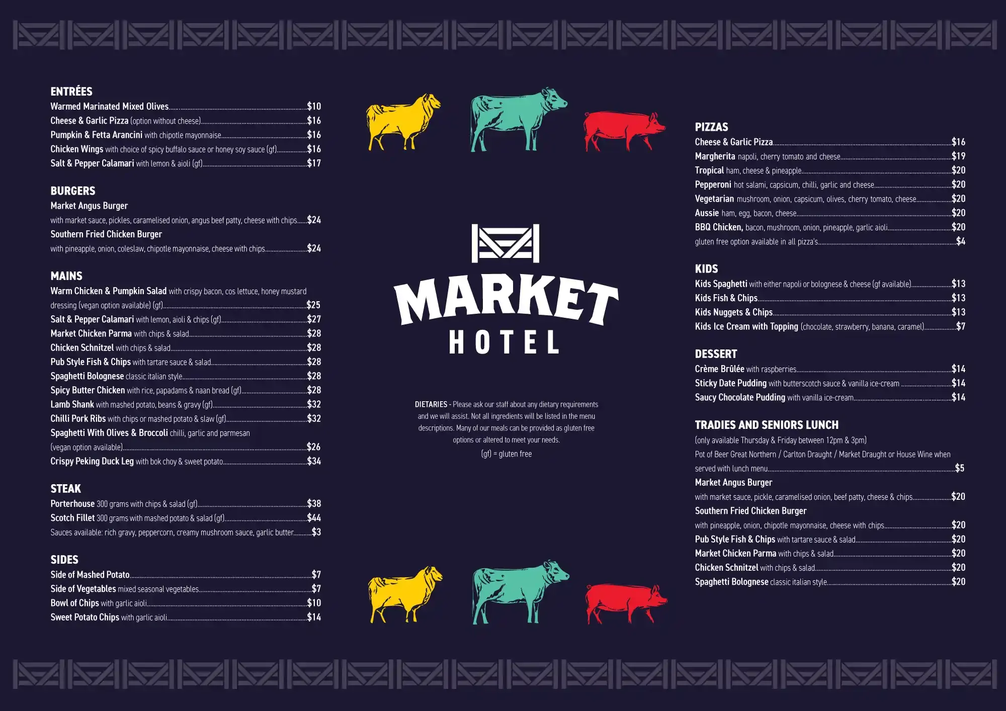 About Us | Market Hotel Ballarat Pub and Restaurant