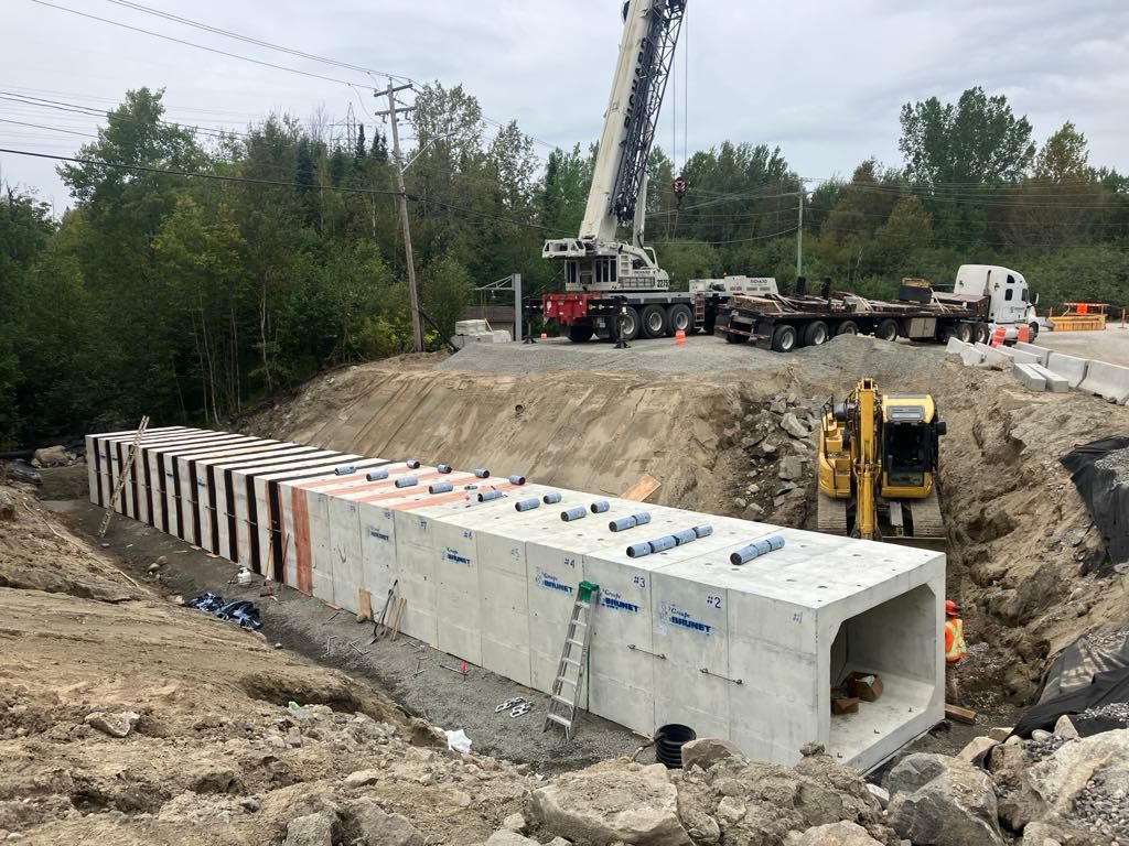 Chemins, ponceaux & stationnements à Mont-Laurier | Excavation Boldex