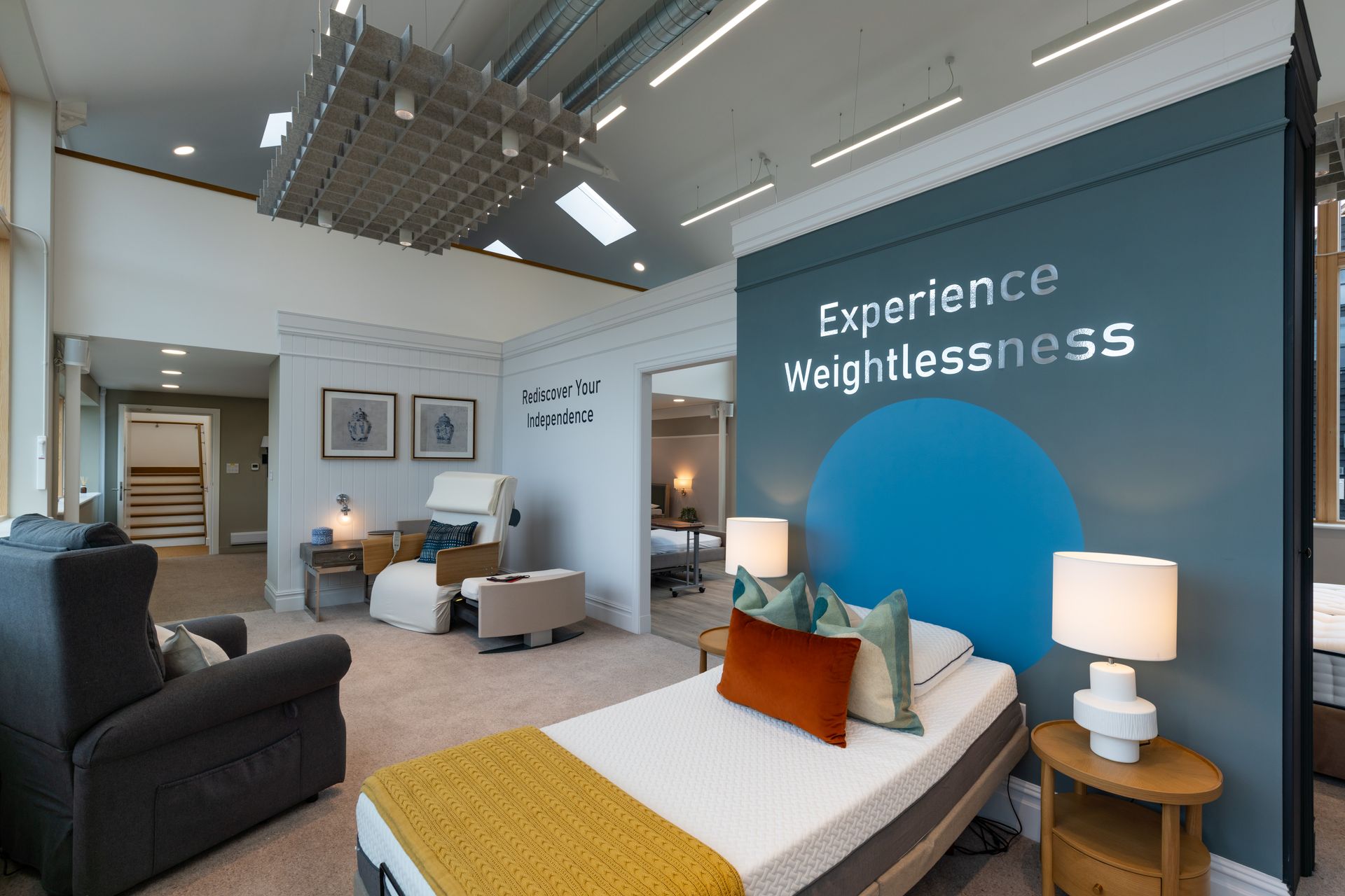 Showroom Design & Fit Out High Wycombe | Glenside | Nursing Bed Co.