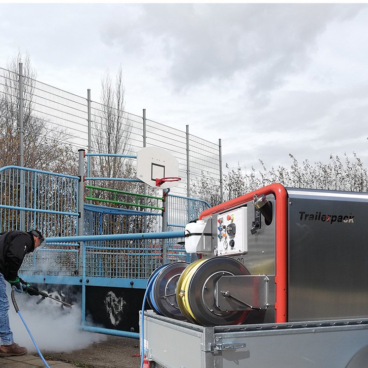 Pressure Washing Trailers and Units | Meclean