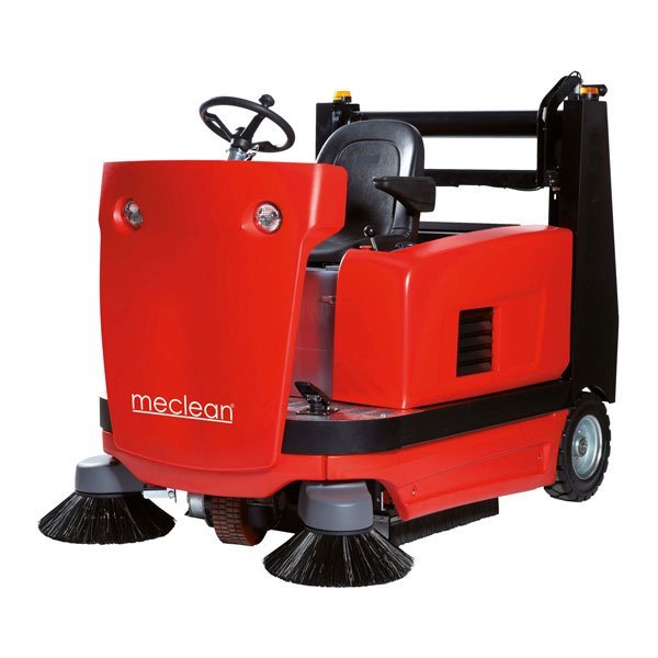 Meclean ride-on sweeper machine BUSTER 1300 TTE