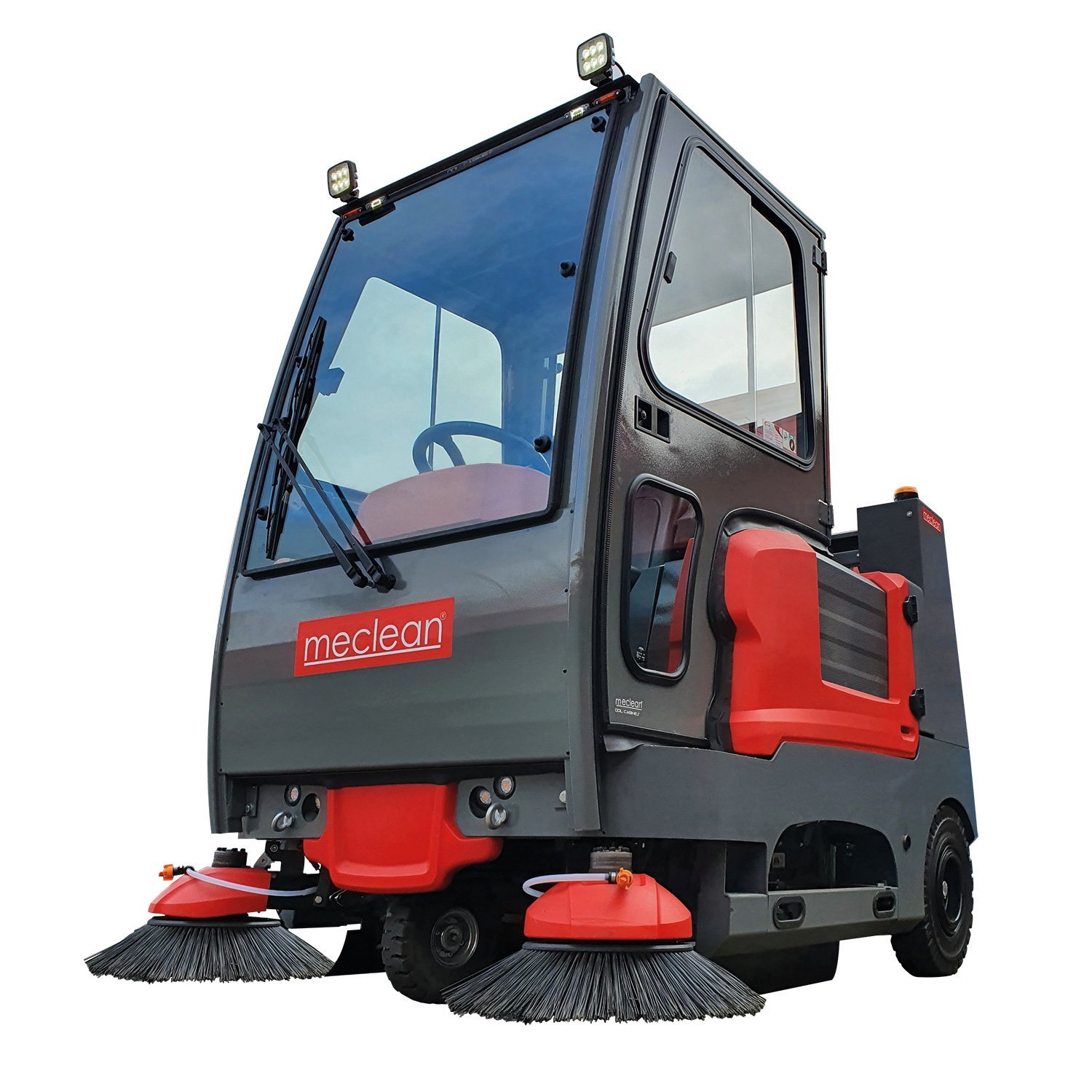 Meclean industrial sweeper machine BUSTER 1800 TTD CAB