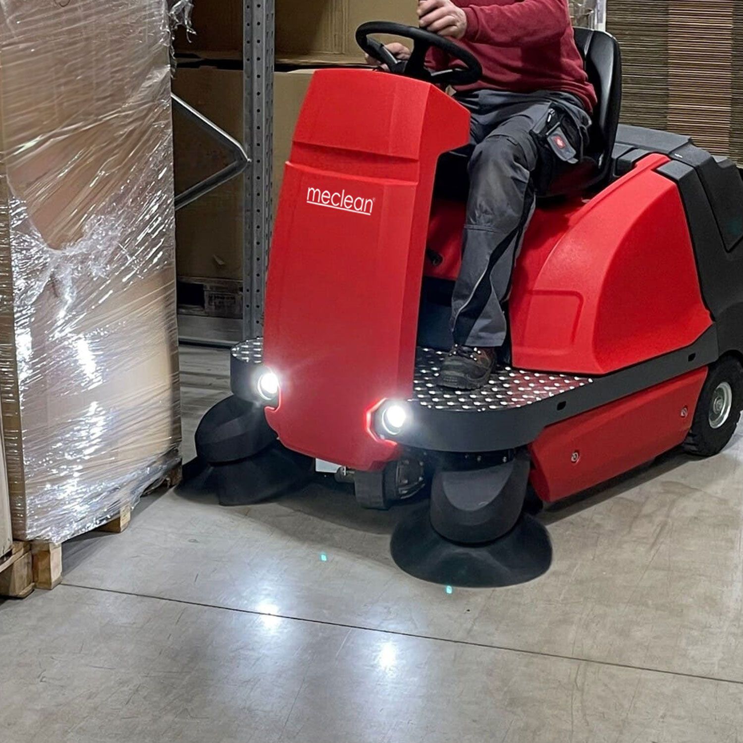 Meclean ride-on vacuum sweeper BUSTER 1150 TTE Pro