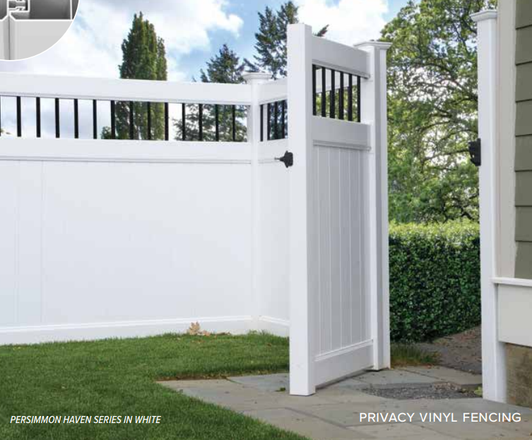 Vinyl Fence Installation, Illinois Fencing